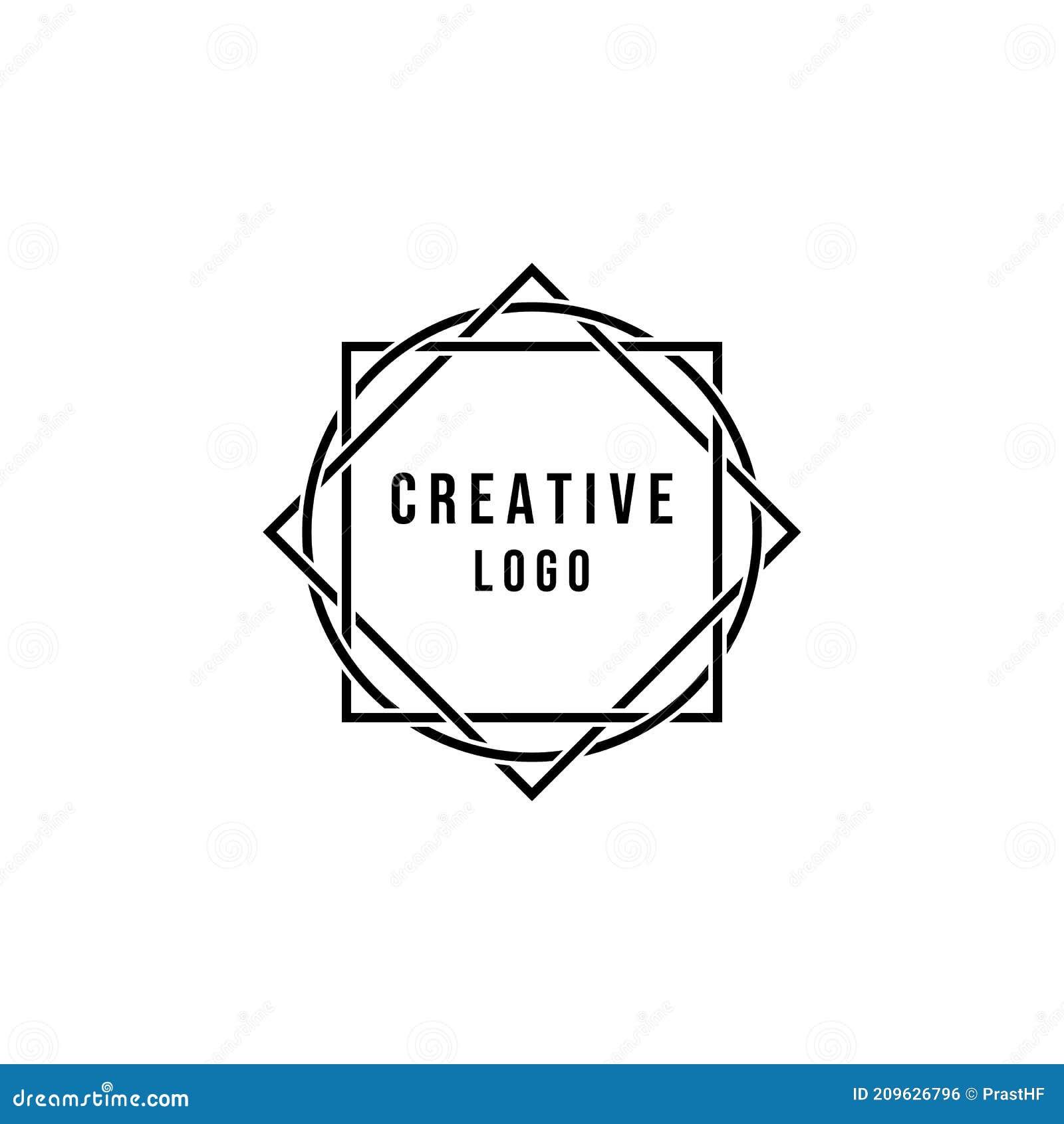 Simple Creative Logo Vector Illustration Design Stock Vector ...