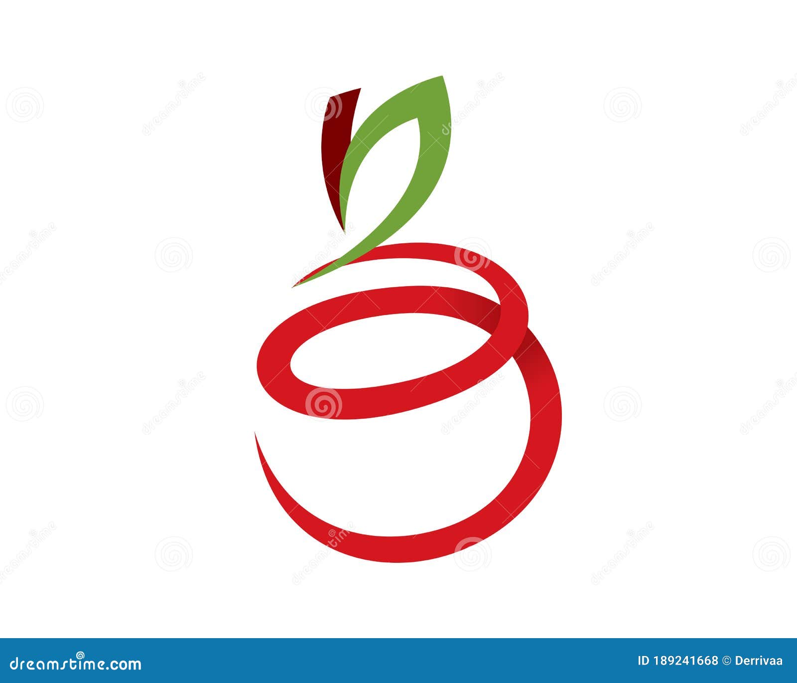 Simple Red Apple and Fruit Symbol Silhouette Stock Vector ...