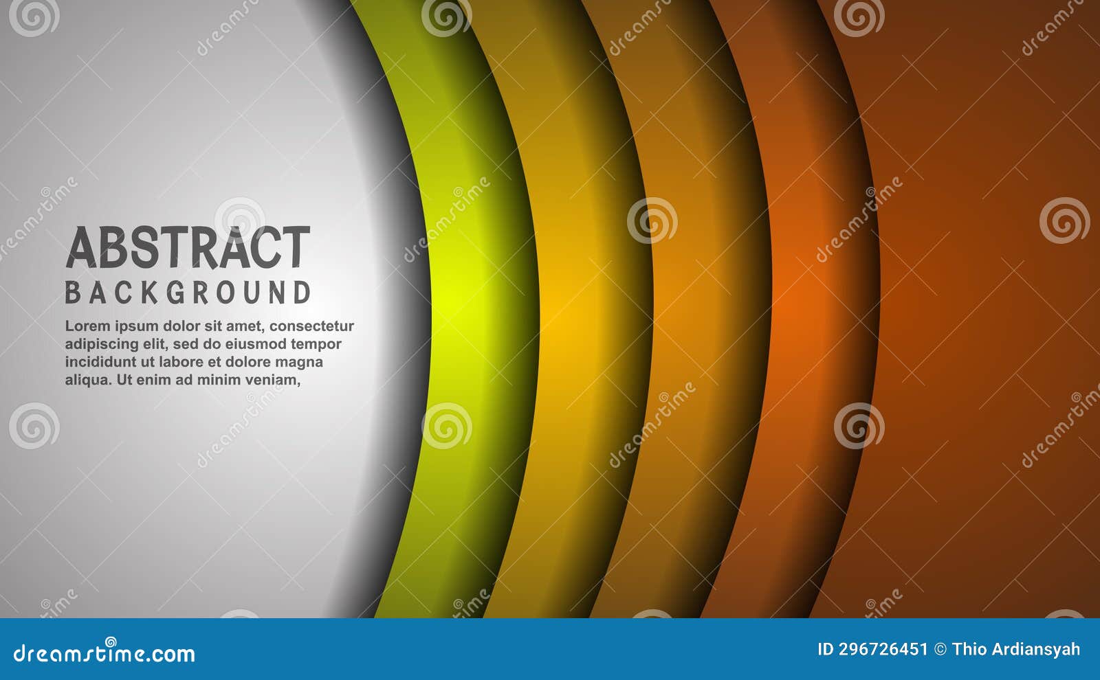 Simple Curve Background for Business with Space for Text Stock ...