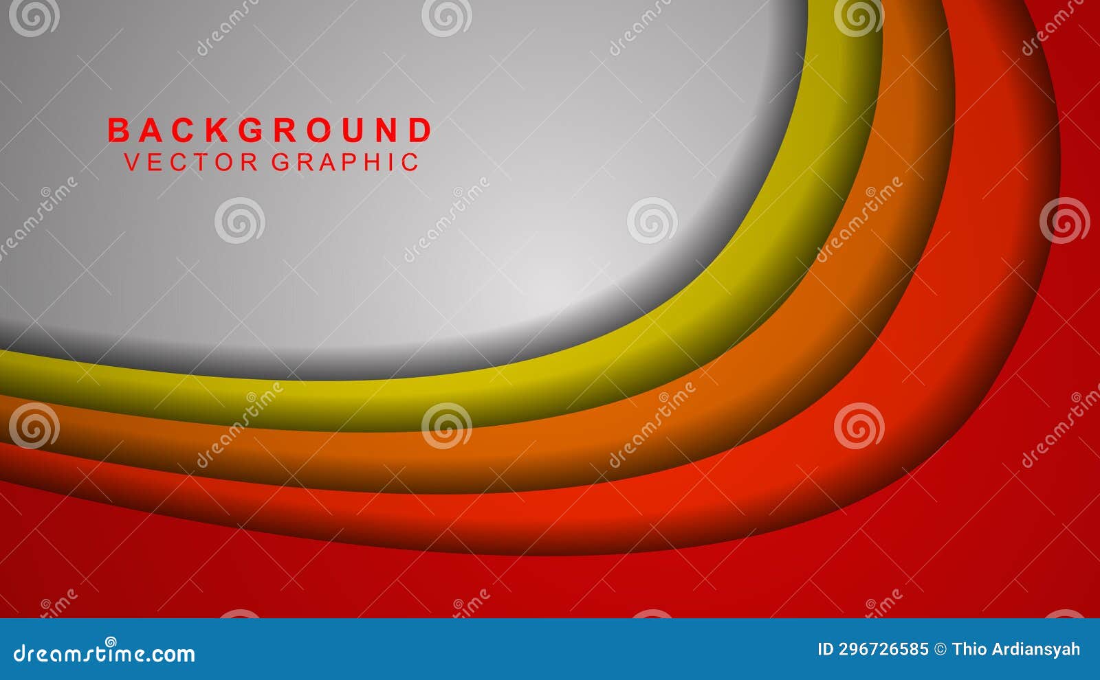 Simple Curve Background For Business With Space For Text Cartoon Vector ...