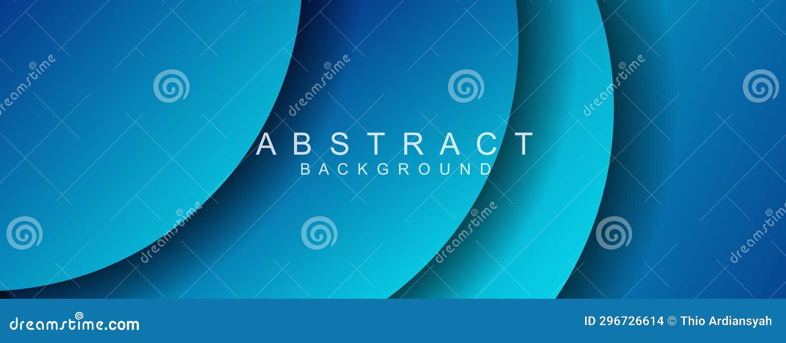 Simple Curve Shaped Overlapping Background Cartoon Vector ...