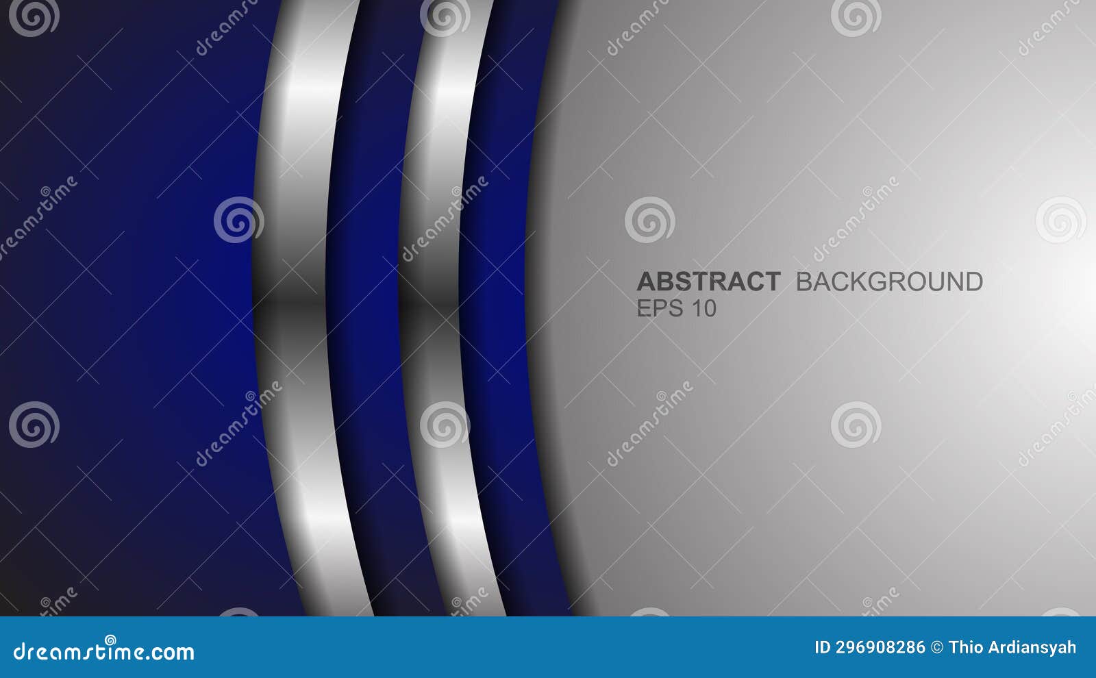 Simple Curve Shaped Overlapping Background Cartoon Vector ...