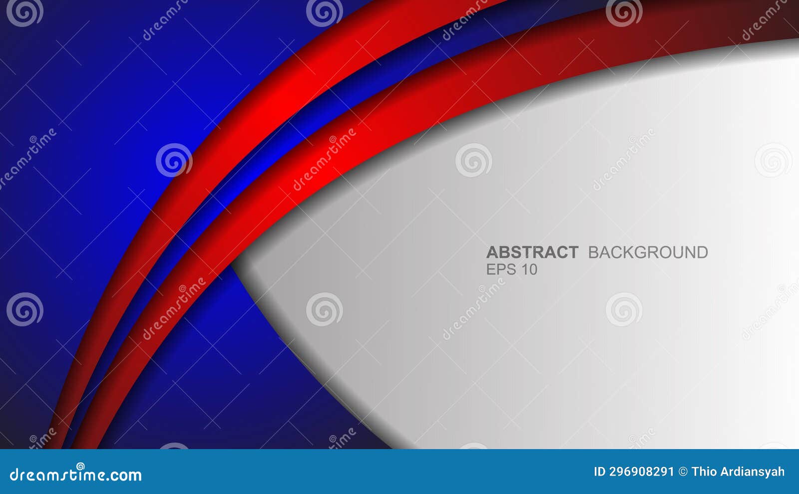 Simple Curve Shaped Overlapping Background Cartoon Vector ...