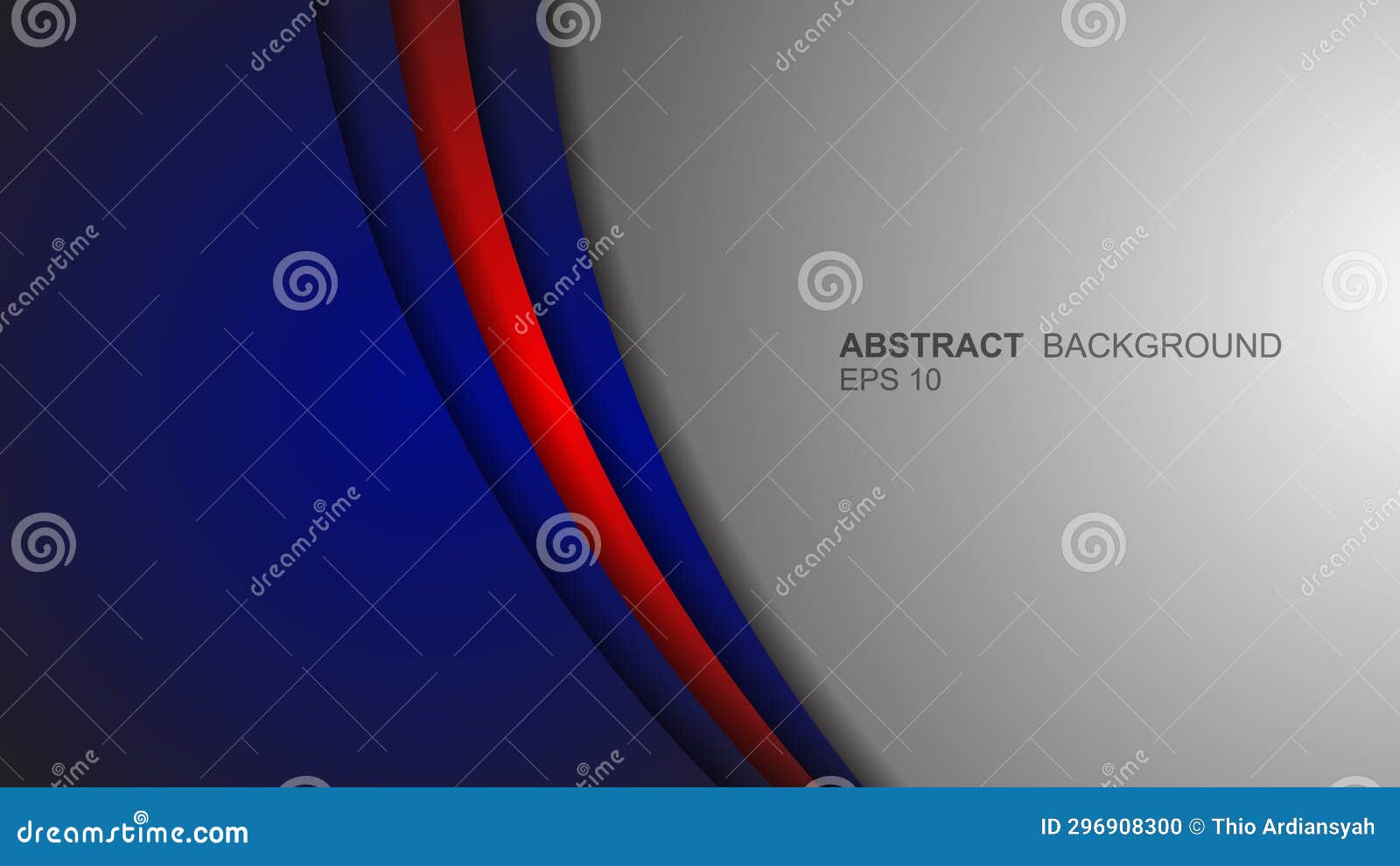 Simple Curve Shaped Overlapping Background Cartoon Vector ...