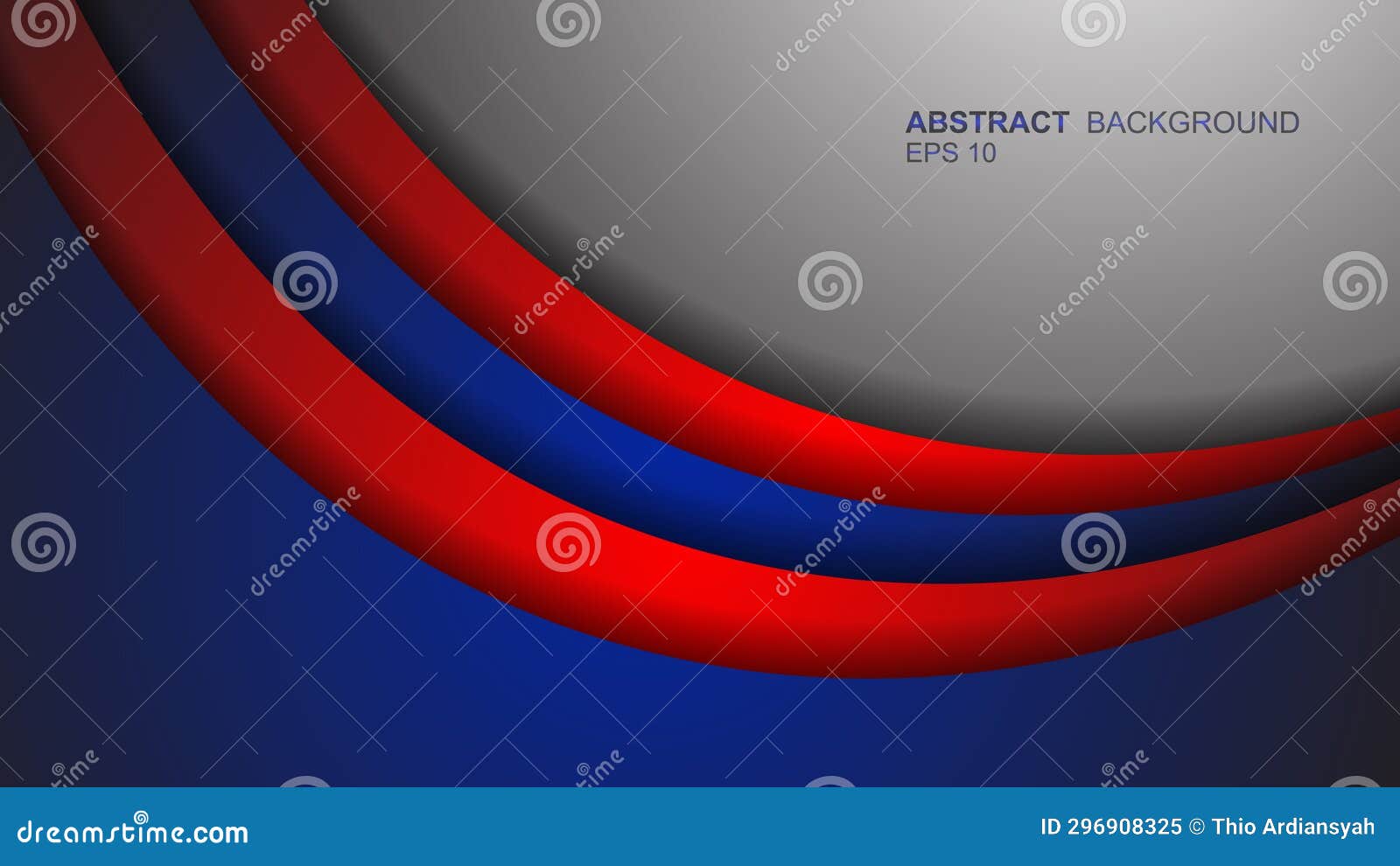 Simple Curve Shaped Overlapping Background Cartoon Vector ...