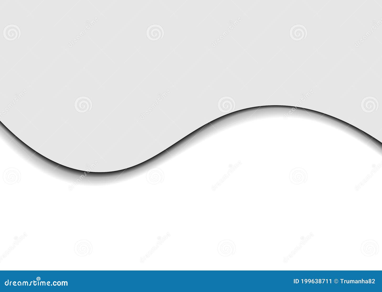 Minimal Abstract White And Grey Background With A Simple Curve And ...