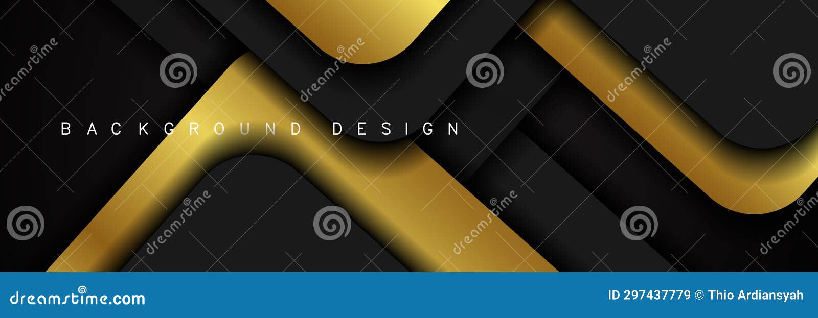 Simple Curve Shaped Overlapping Background Cartoon Vector ...