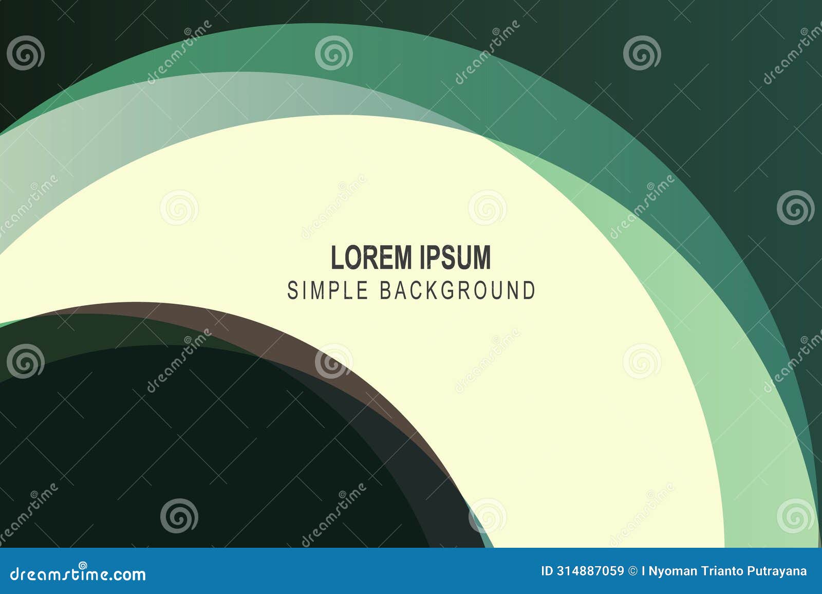 Simple curved background stock vector. Illustration of wave - 314887059