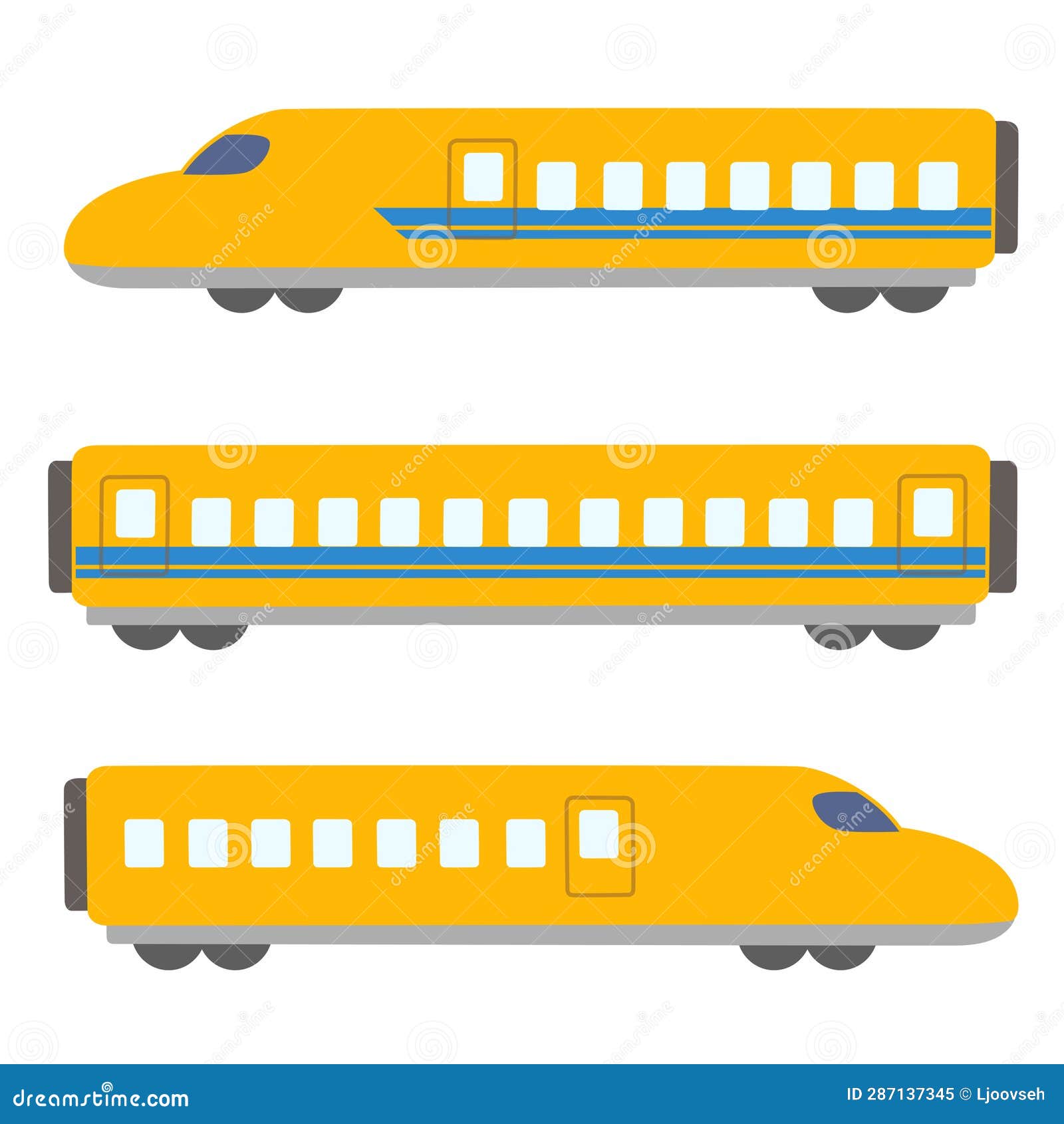 Illustration Of The Shinkansen, Royalty-Free Stock Image ...