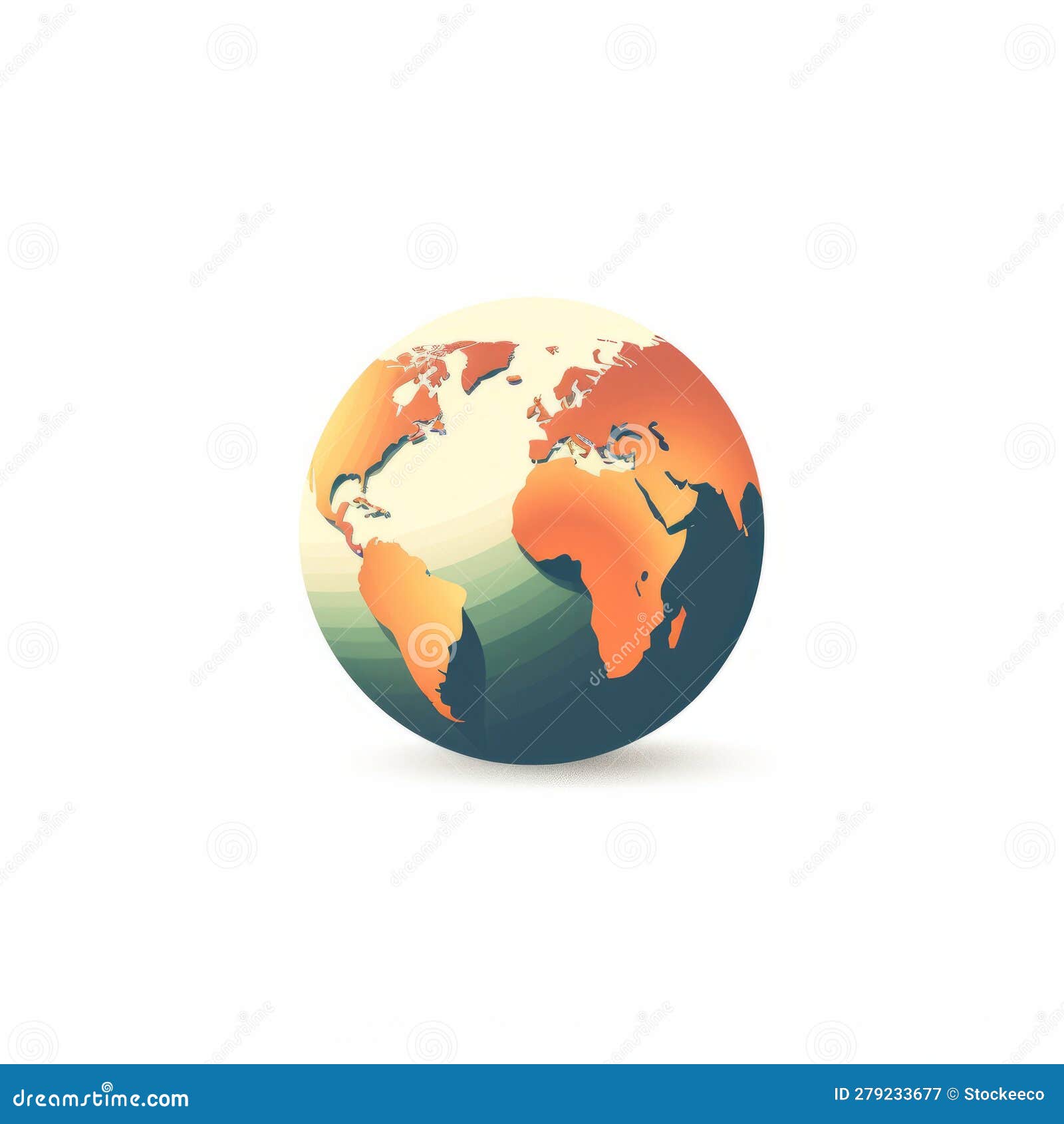 Minimalist GLOBE HOUSE Building Circle Logo Design Vector Illustration ...