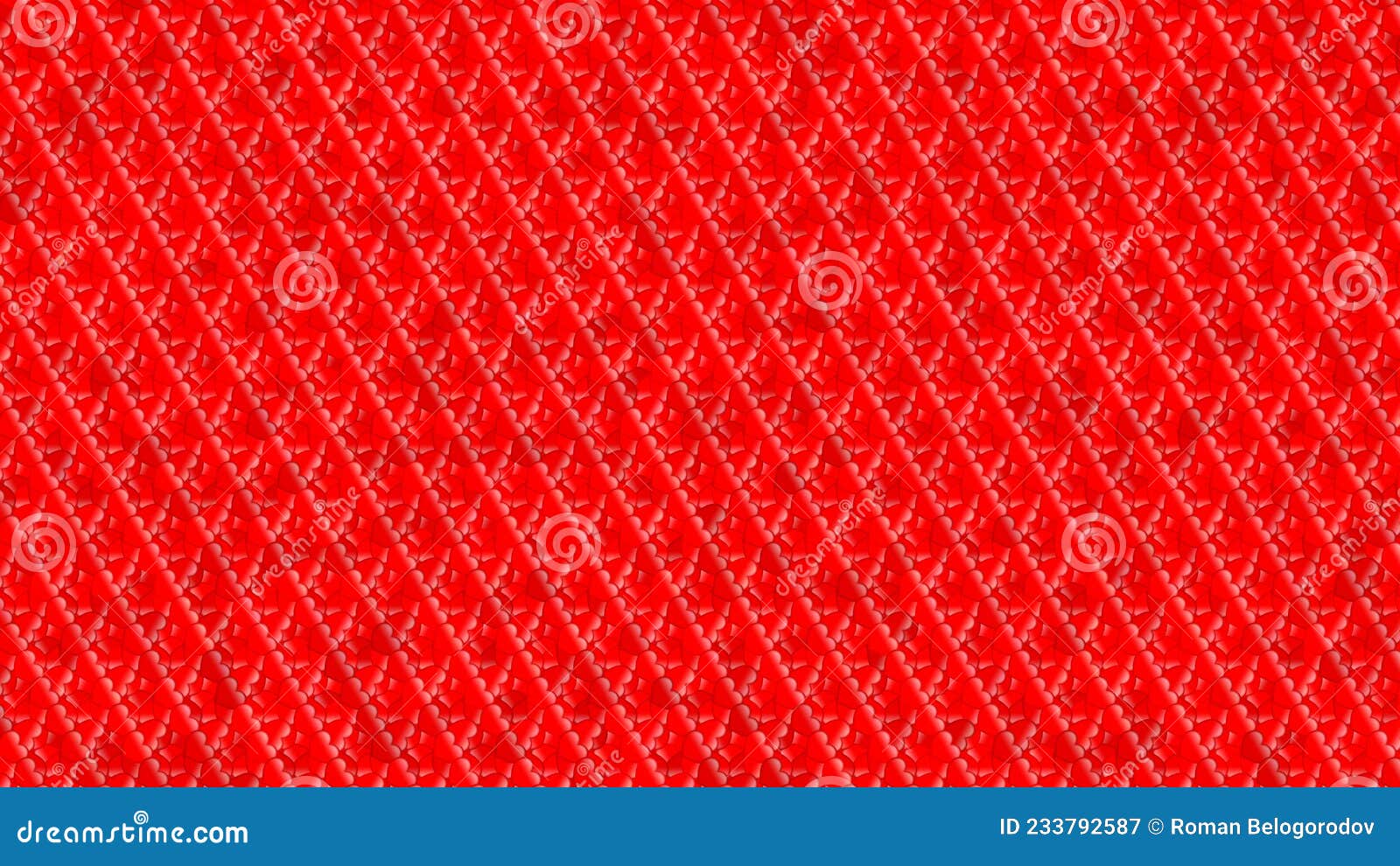 Simple 3d Small Red Hearts Pattern Stock Image - Image of abstract ...
