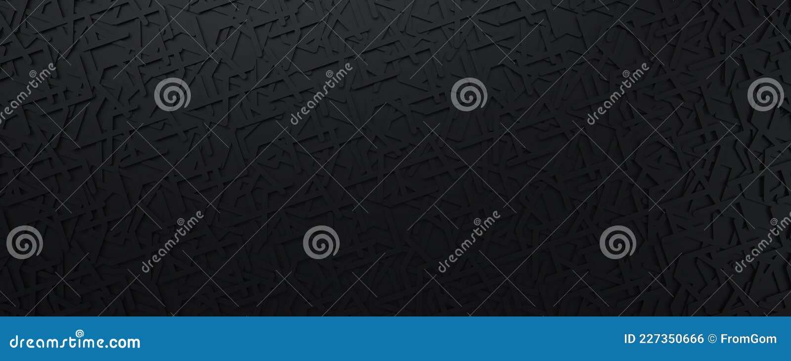 Simple Dark Background. Geometric Shapes and Lines Pattern. 3d Render ...