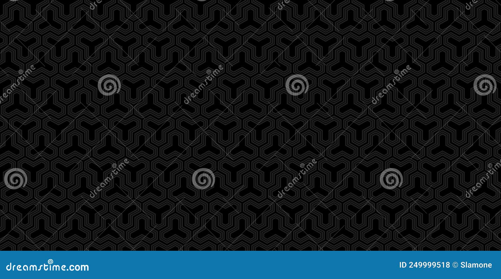 Simple Dark Black Flat Seamless Abstract Vector Illustration Background ...