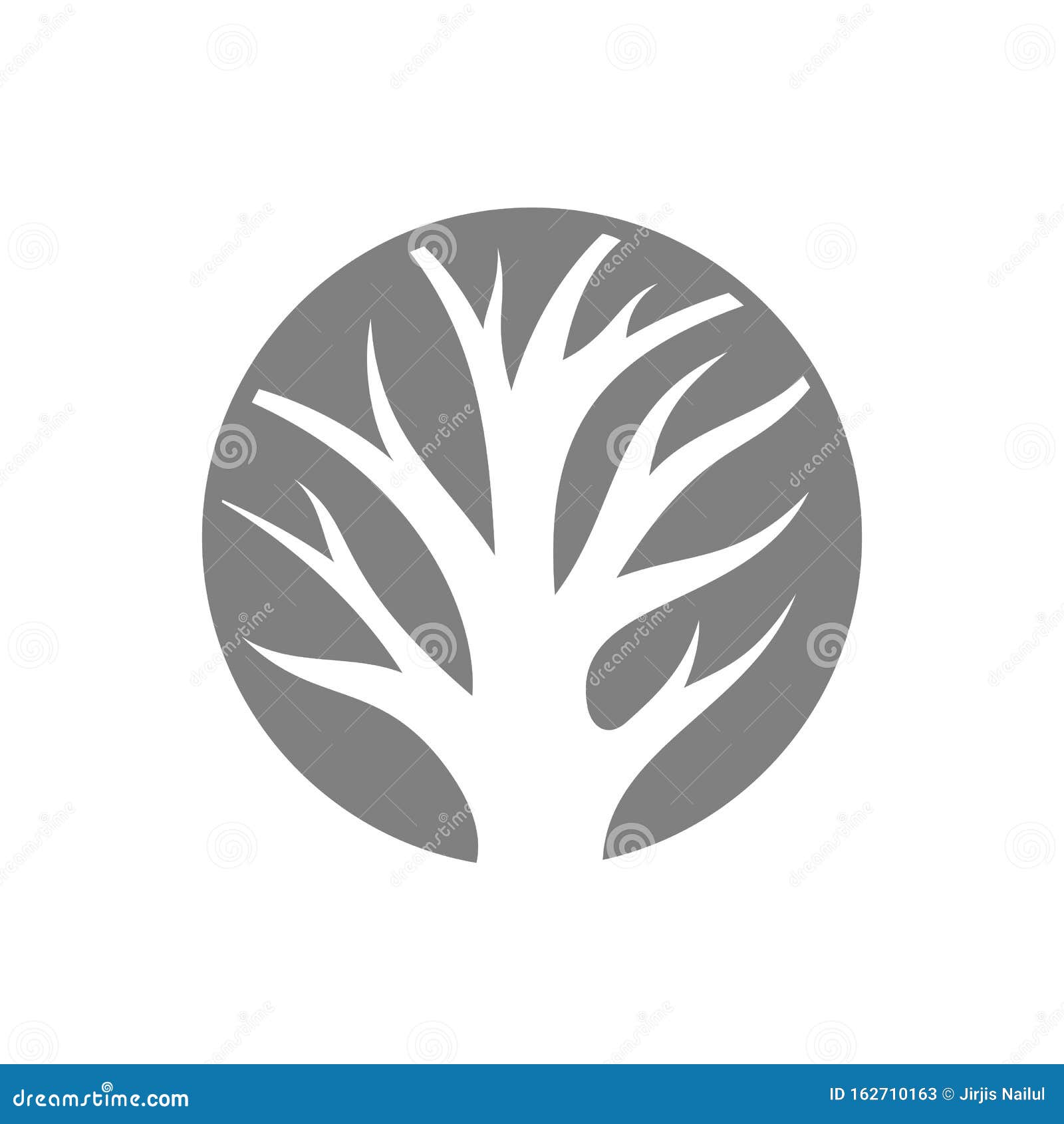 Simple Dead Tree Trunk Logo Vector Design Graphics Element Stock Vector ...