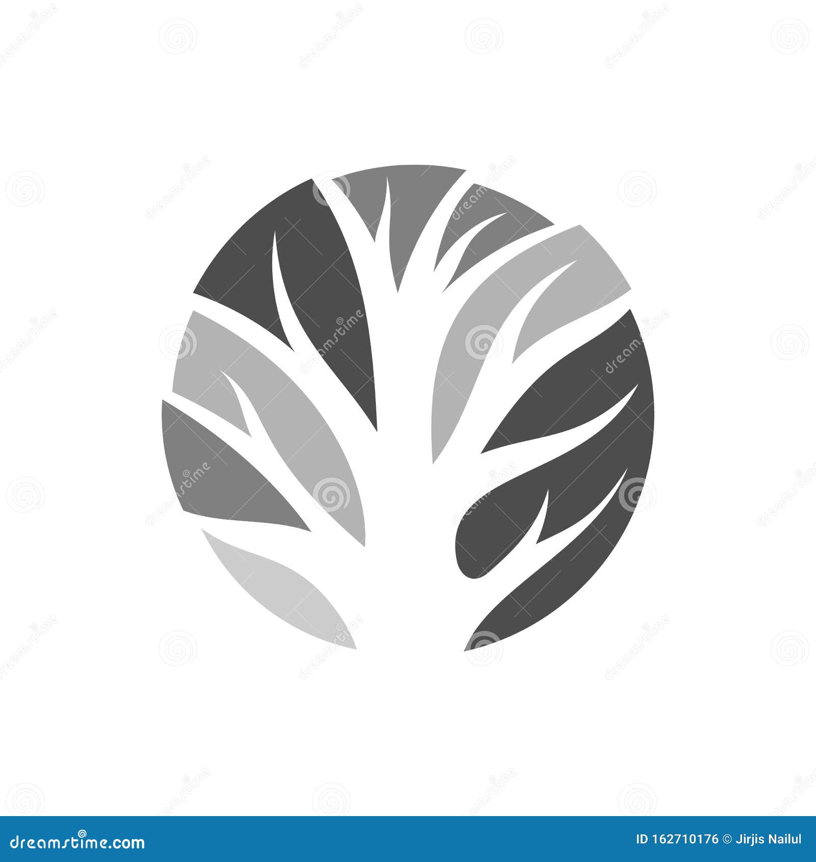 Simple Dead Tree Trunk Logo Vector Design Graphics Element Stock Vector ...