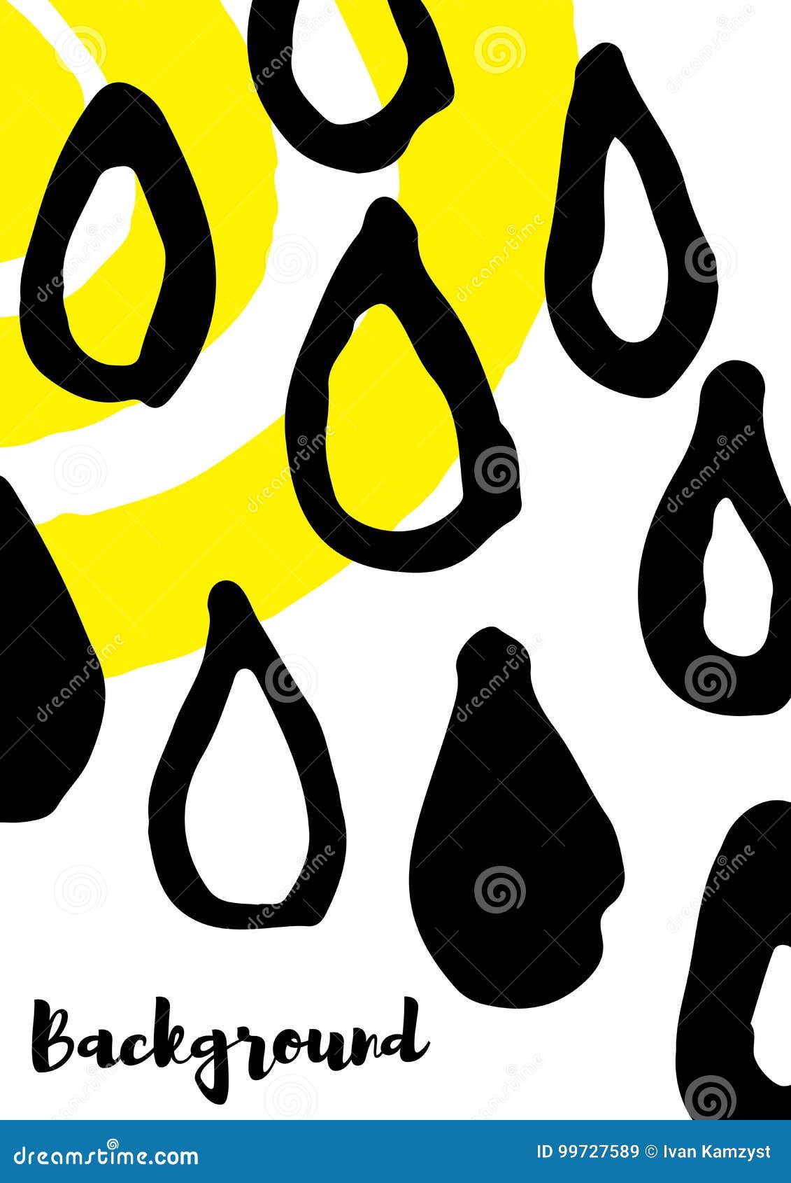 Simple Decorative Handmade Background Stock Vector - Illustration of ...