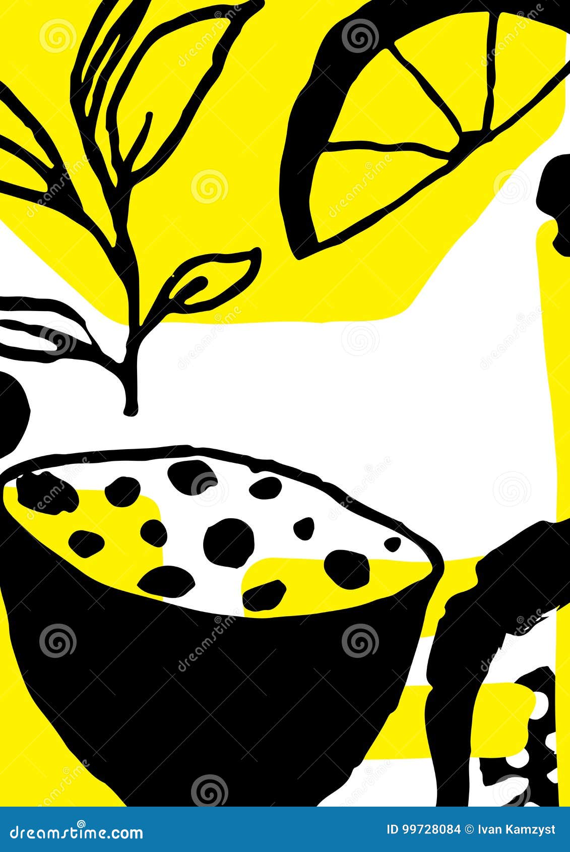 Simple Decorative Handmade Background Stock Vector - Illustration of ...