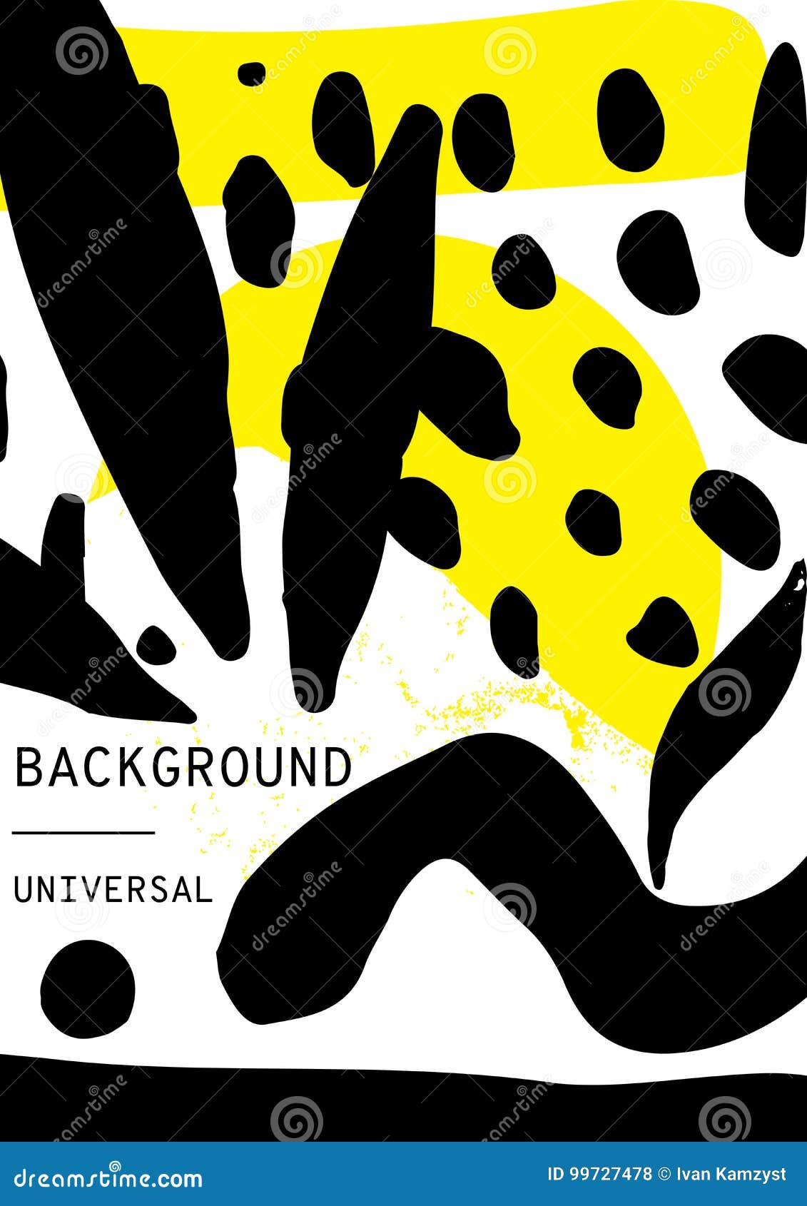Simple Decorative Handmade Background Stock Vector - Illustration of ...