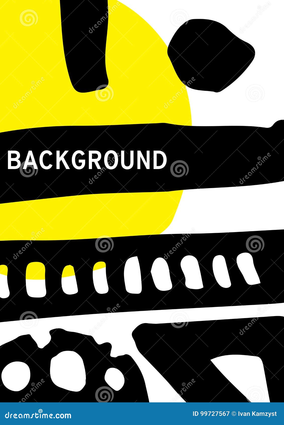 Simple Decorative Handmade Background Stock Vector - Illustration of ...