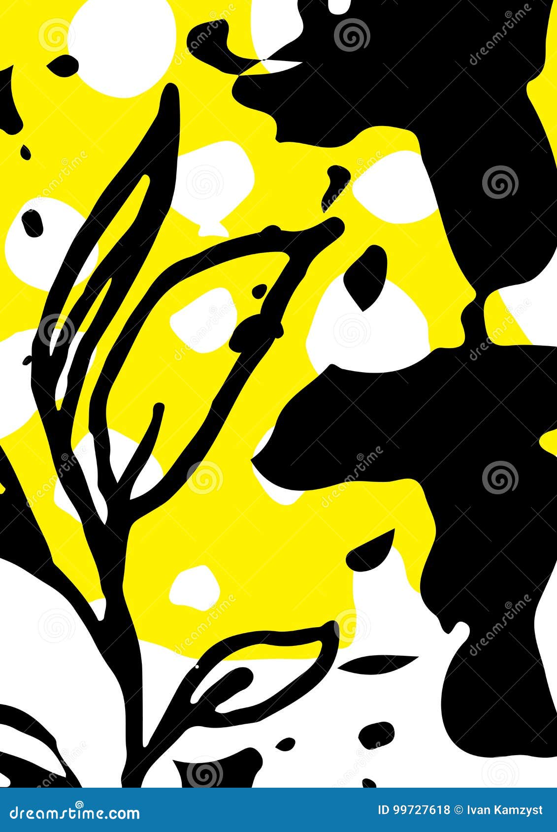 Simple Decorative Handmade Background Stock Vector - Illustration of ...