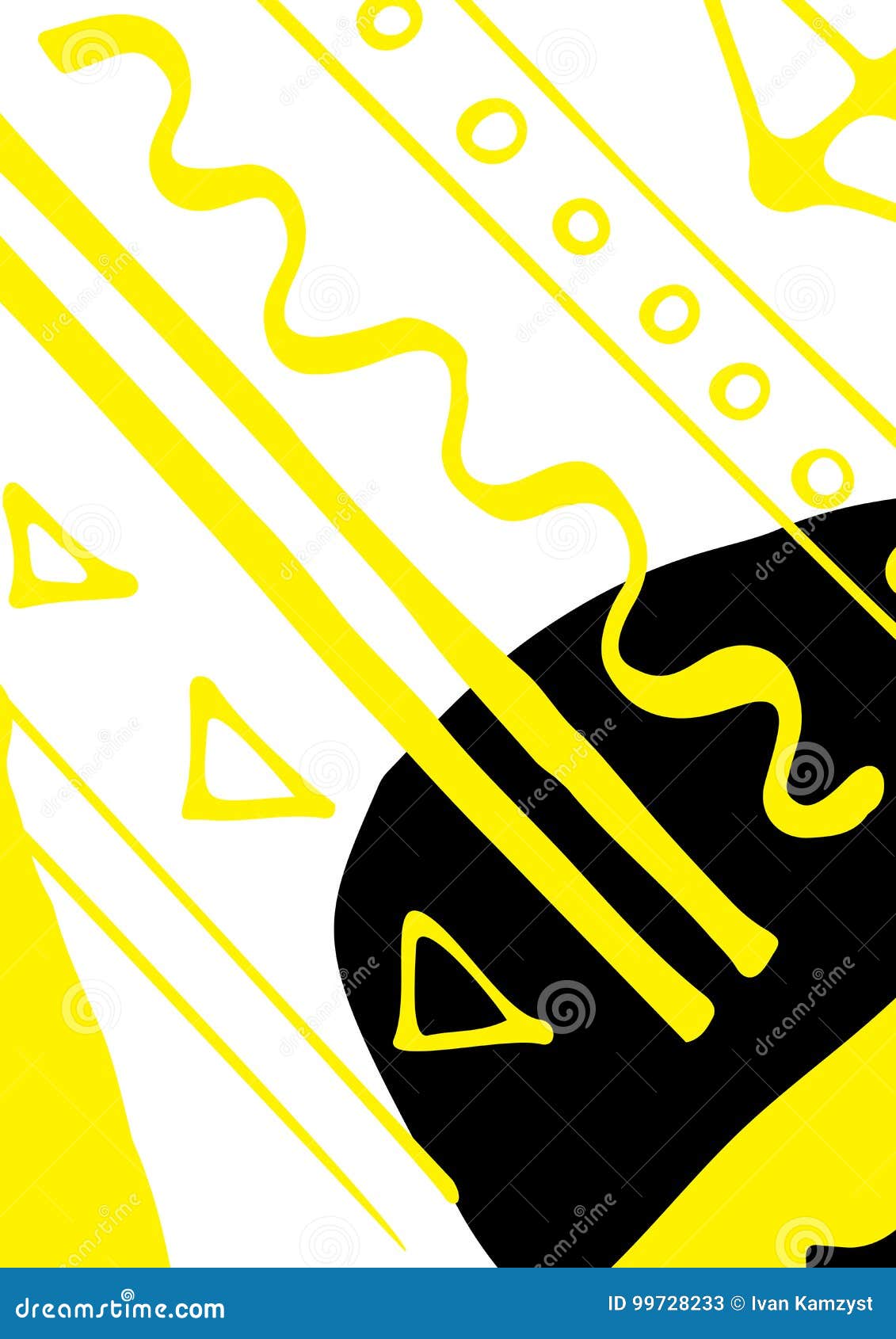 Simple Decorative Handmade Background Stock Vector - Illustration of ...