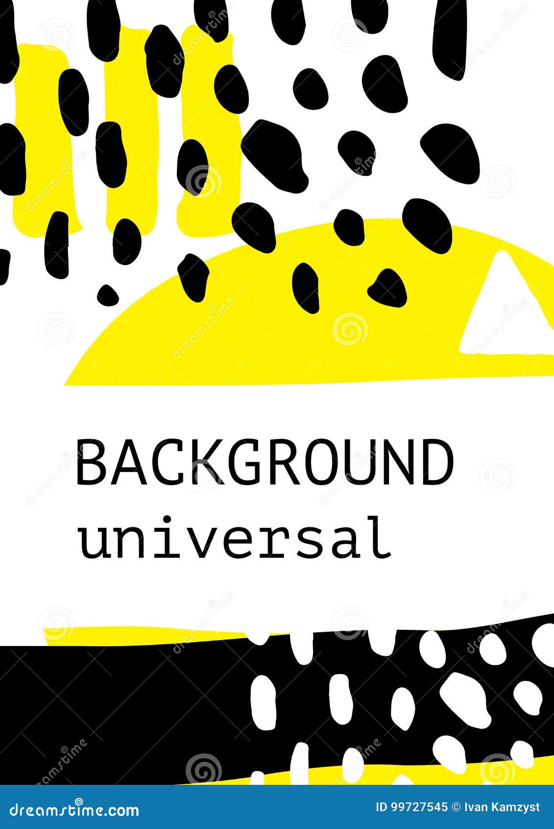 Simple Decorative Handmade Background Stock Vector - Illustration of ...