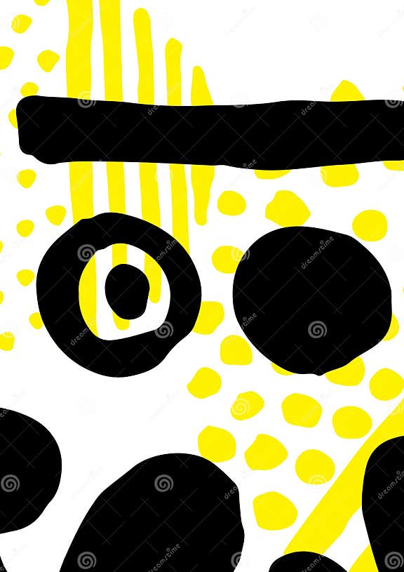 Simple Decorative Handmade Background Stock Vector - Illustration of ...