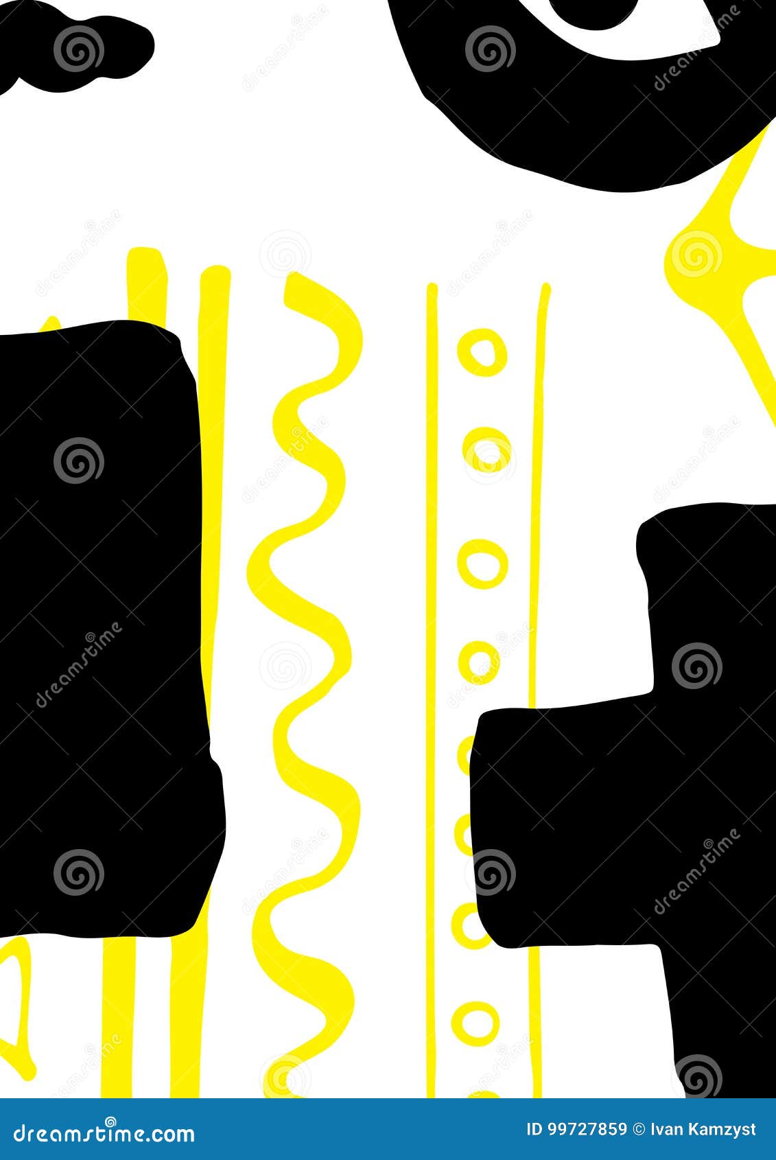 Simple Decorative Handmade Background Stock Vector - Illustration of ...