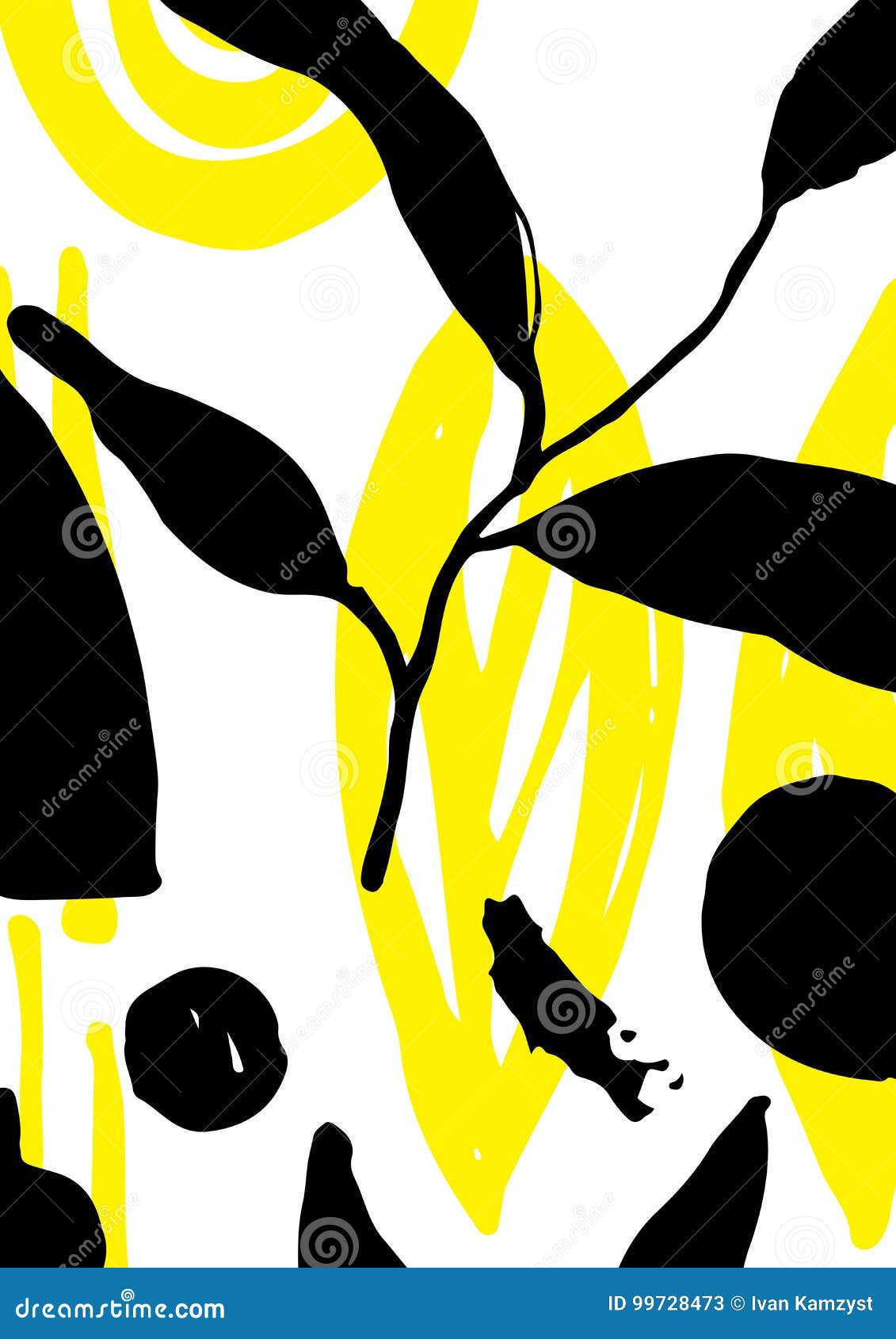 Simple Decorative Handmade Background Stock Vector - Illustration of ...