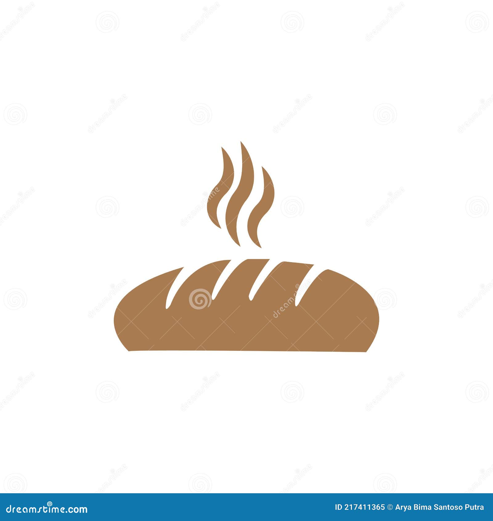 Simple Delicioso Pan Icono Vector Logo Ilustración del Vector ...
