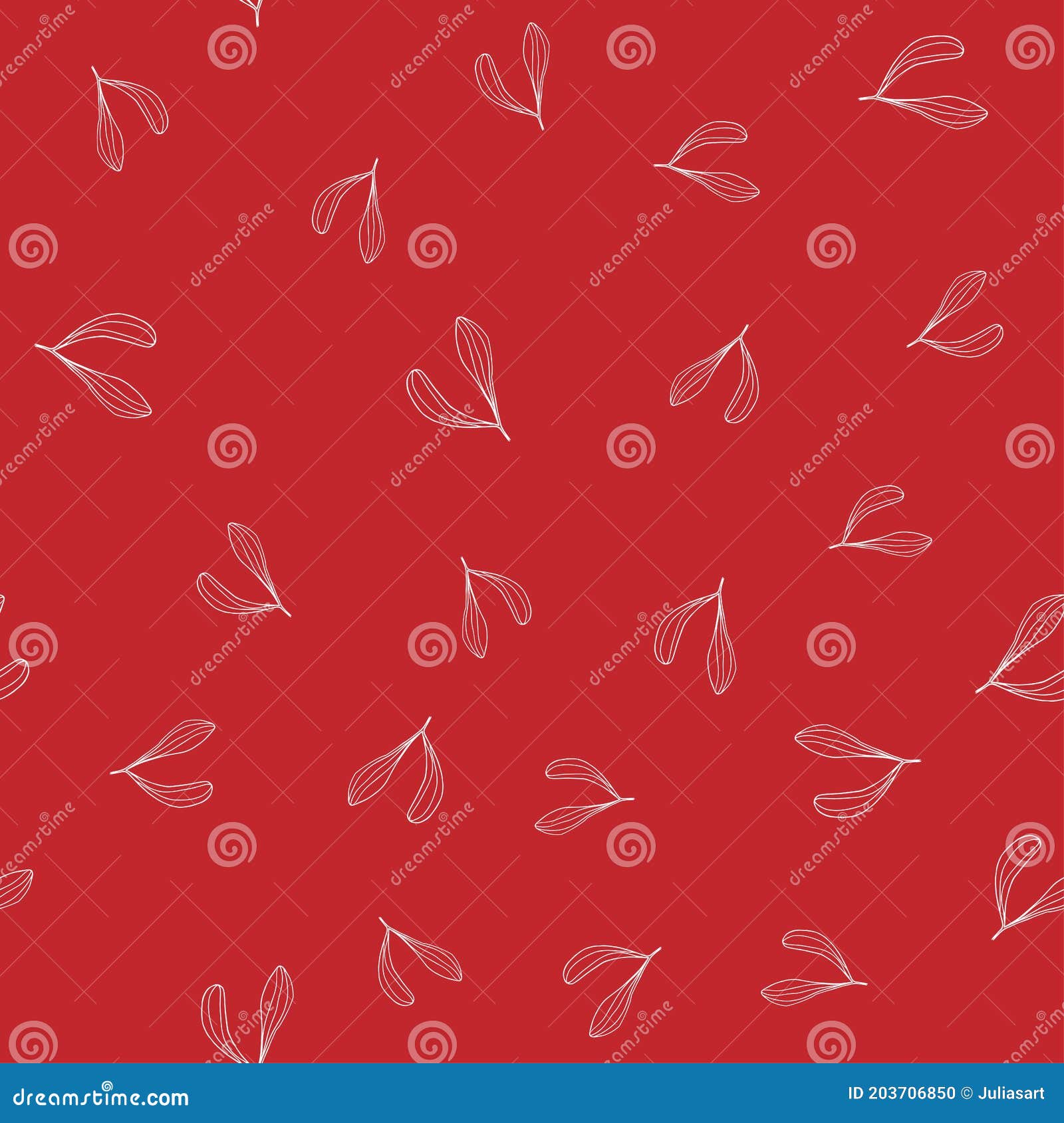 Simple Design, Graphic Element. Floral Vector Xmas Celebration. Red ...