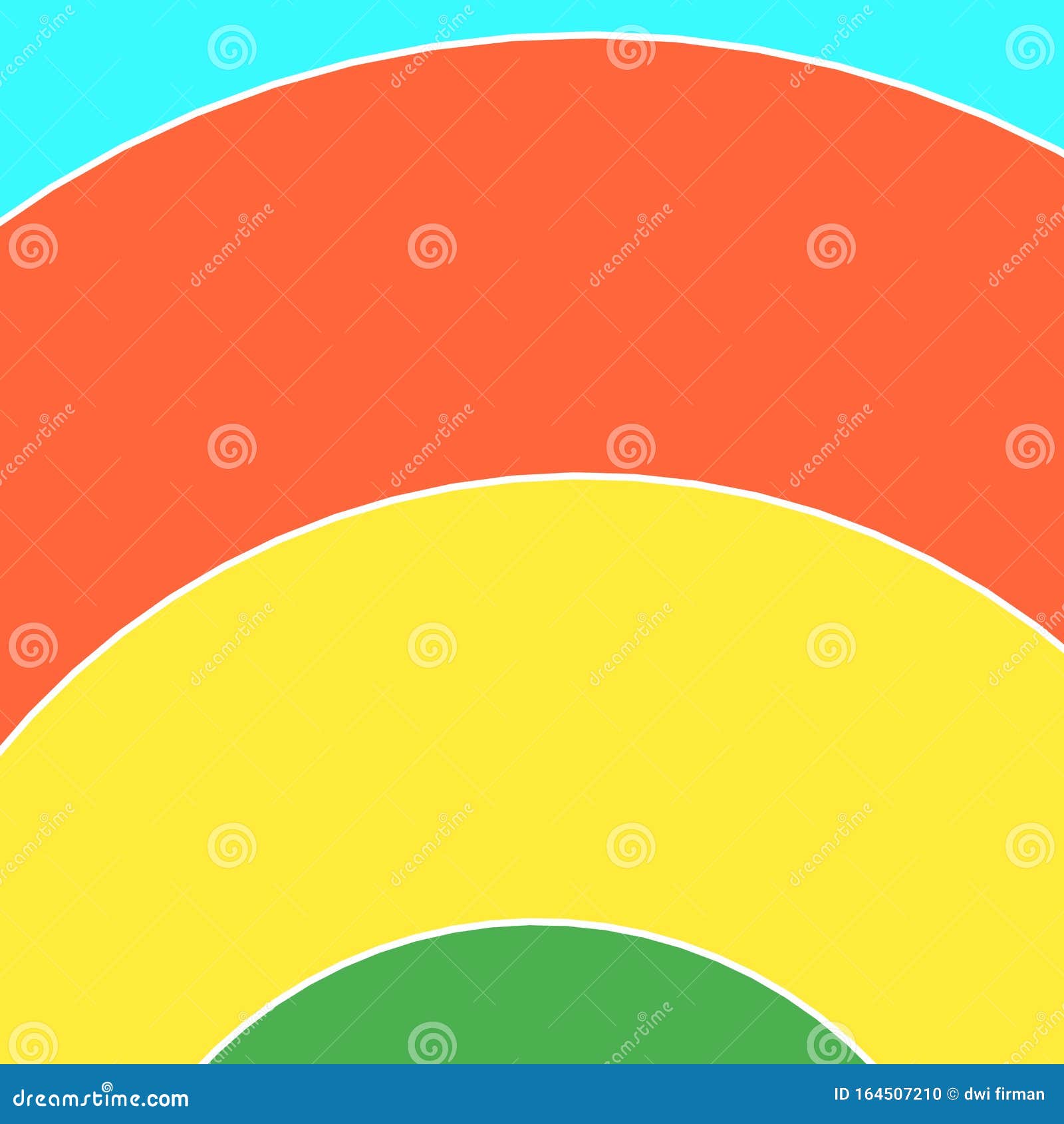 Simple Design of Illustration Rainbow Stock Illustration - Illustration ...