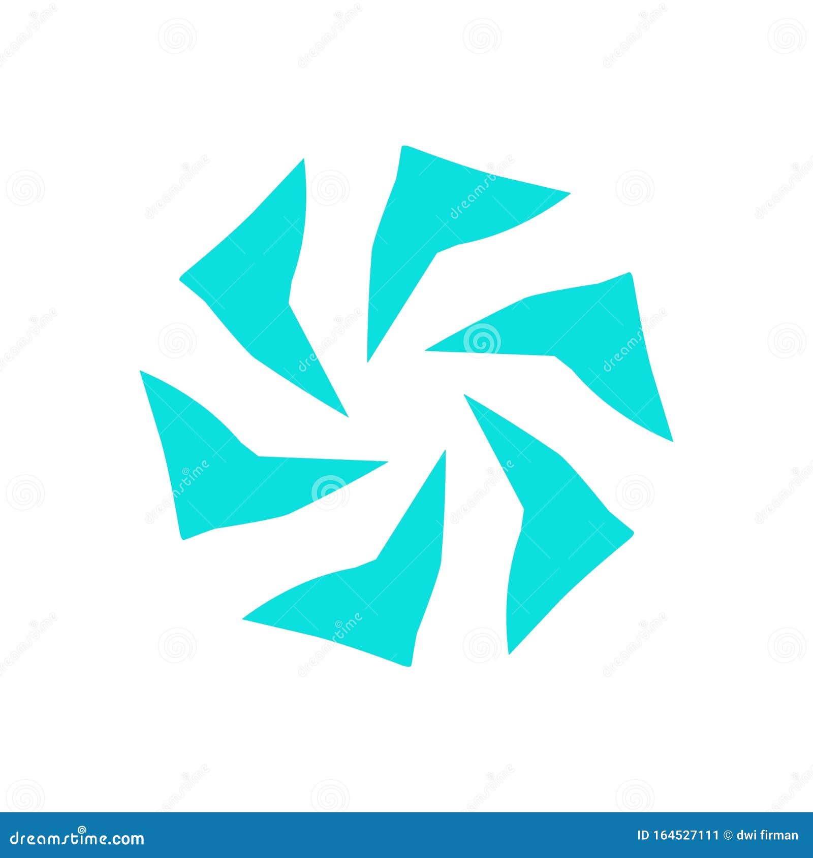 Simple Design of Illustration Spinning with Blue Stock Illustration ...