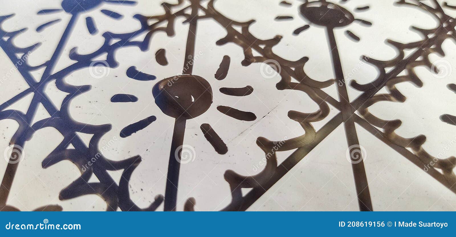 The Simple Design of Indonesian Batik Stock Photo - Image of draw ...