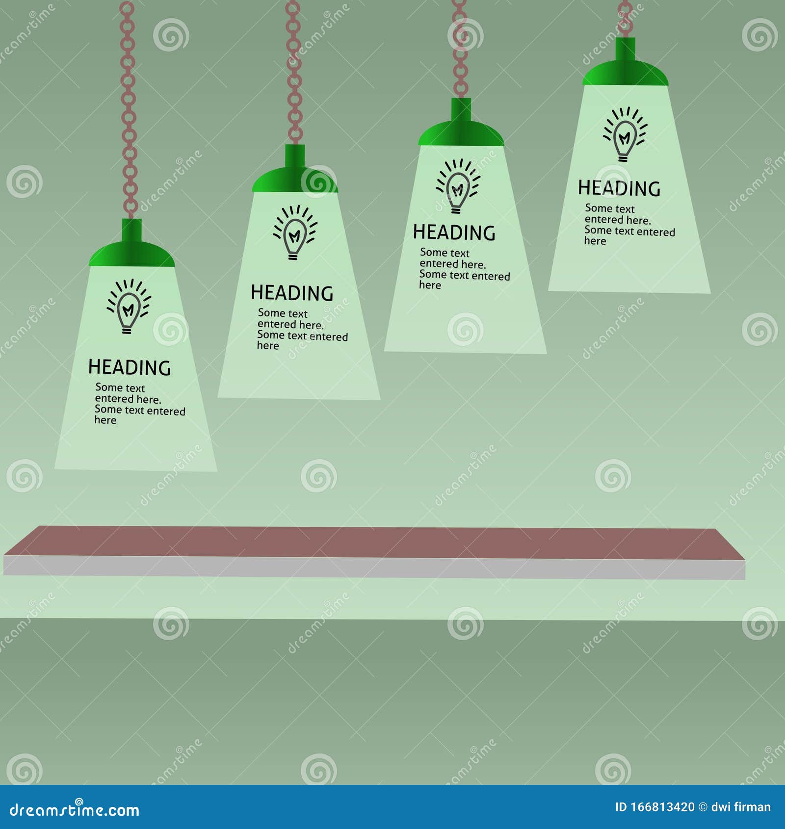 Simple Design of Infographics Modern Stock Illustration - Illustration ...