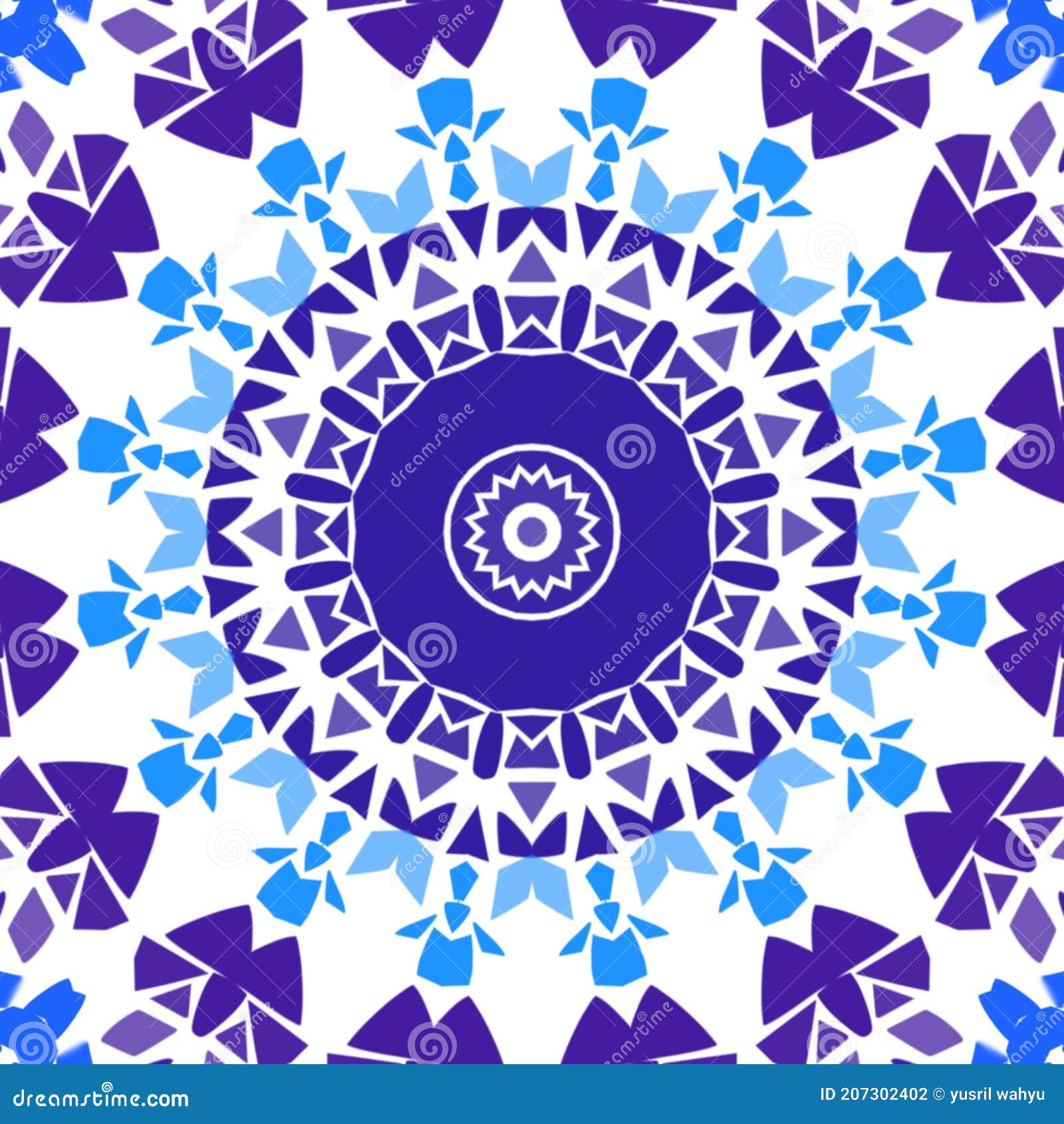 Beautiful Motif and Pattern Stock Illustration - Illustration of circle ...