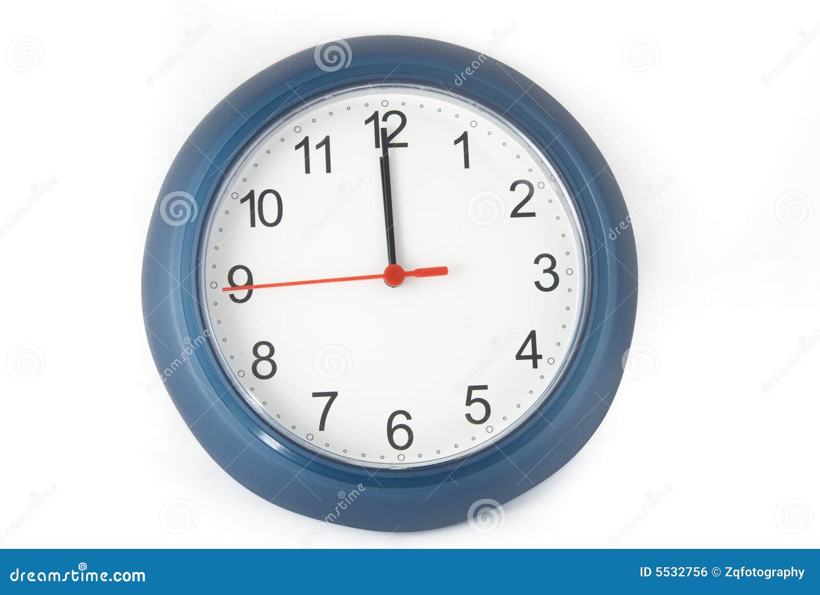 Simple designed clock stock photo. Image of light, space - 5532756