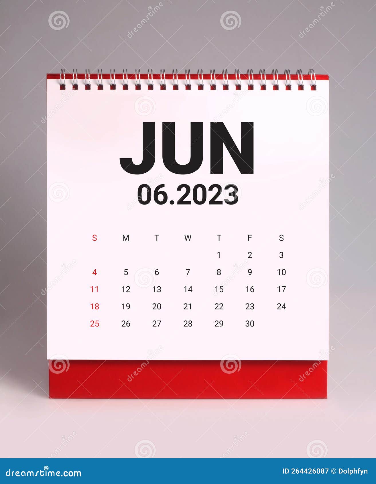 Set Of Simple Desk Calendar Clipart Vector Illustration. Monthly Table ...