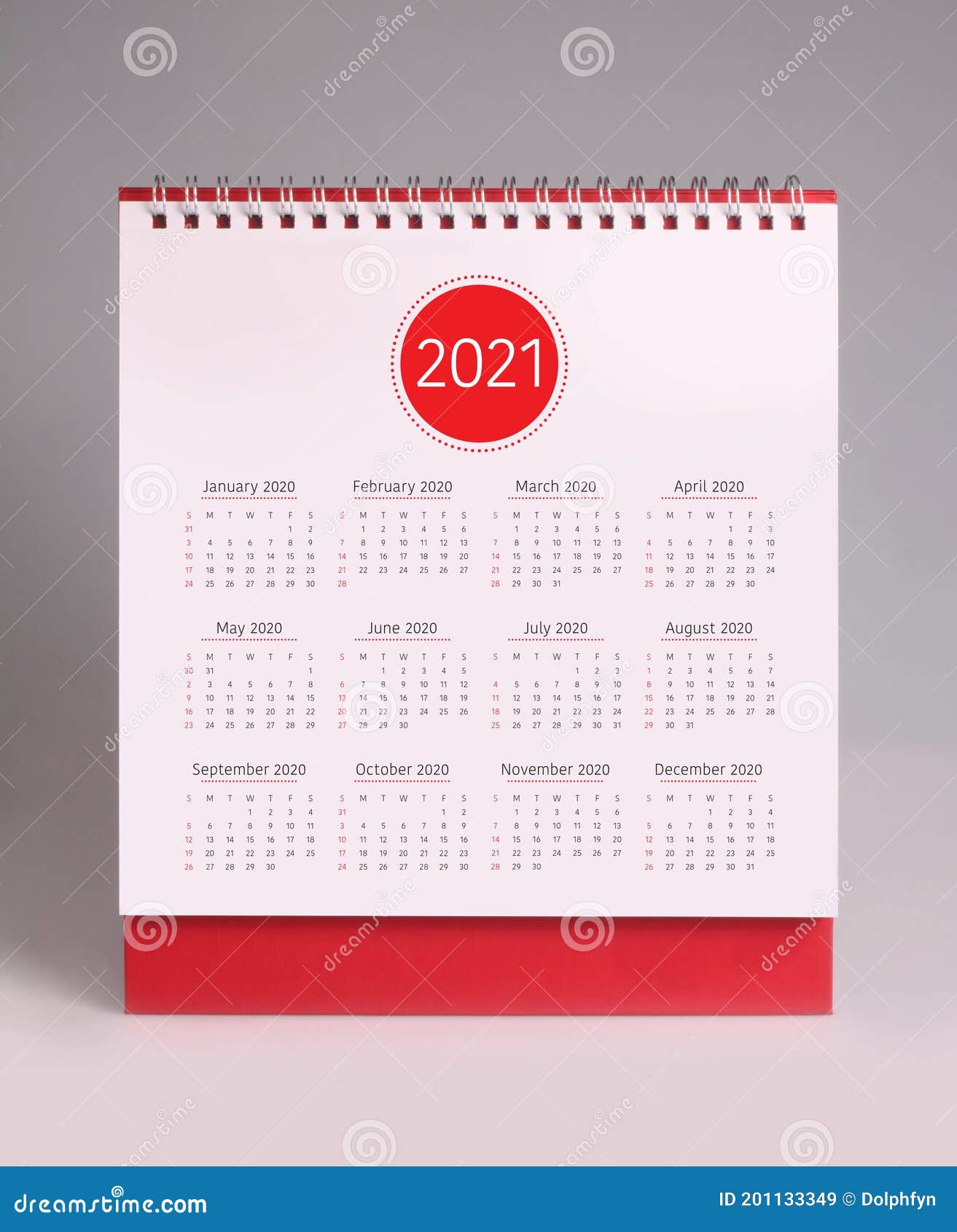 Simple desk calendar 2021 stock image. Image of date - 201133349