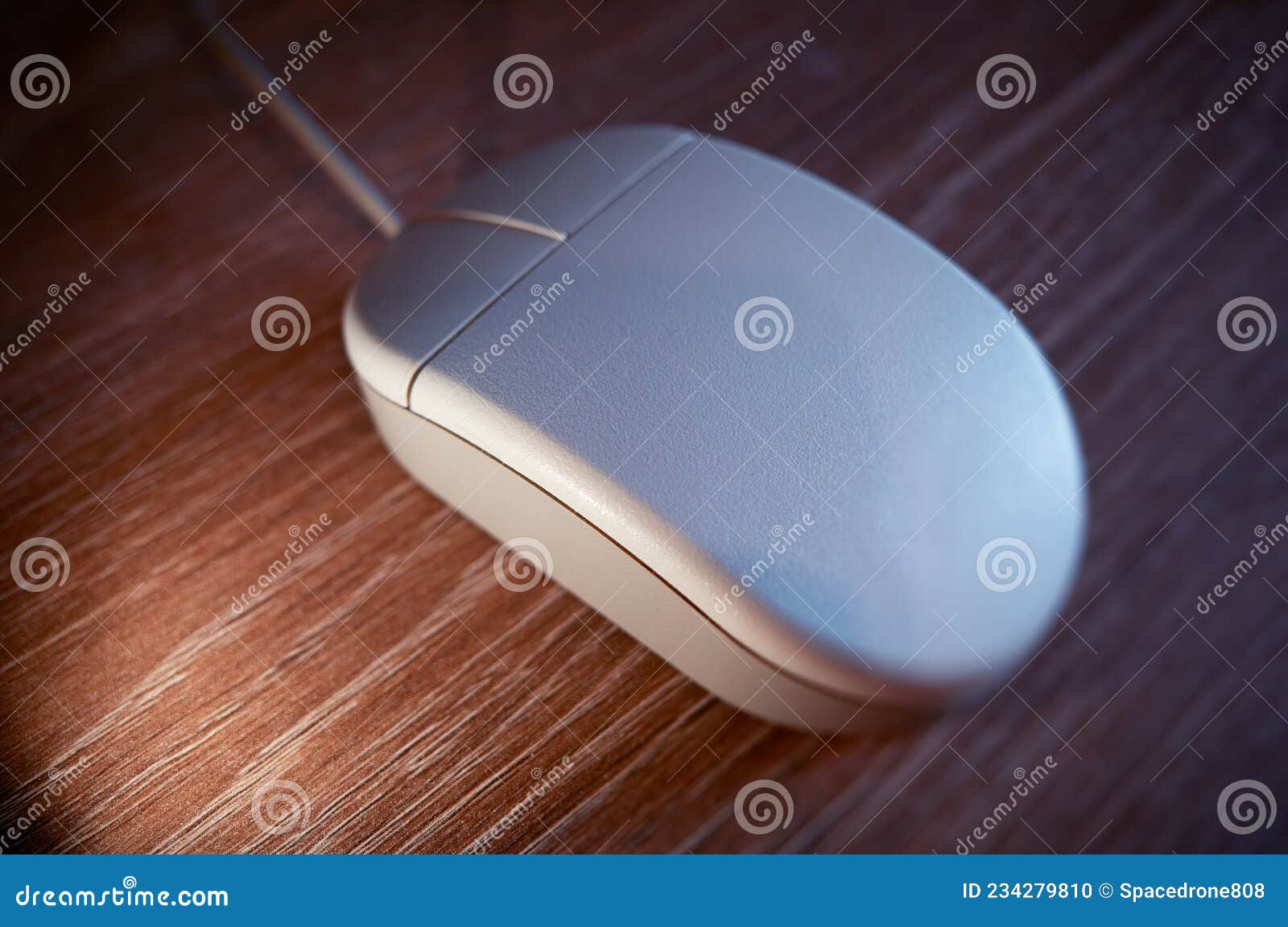 Simple Desktop Computer Mouse Background Stock Photo - Image of casing ...