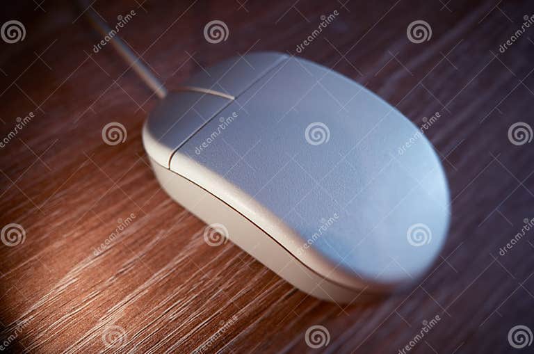 Simple Desktop Computer Mouse Background Stock Photo - Image of casing ...