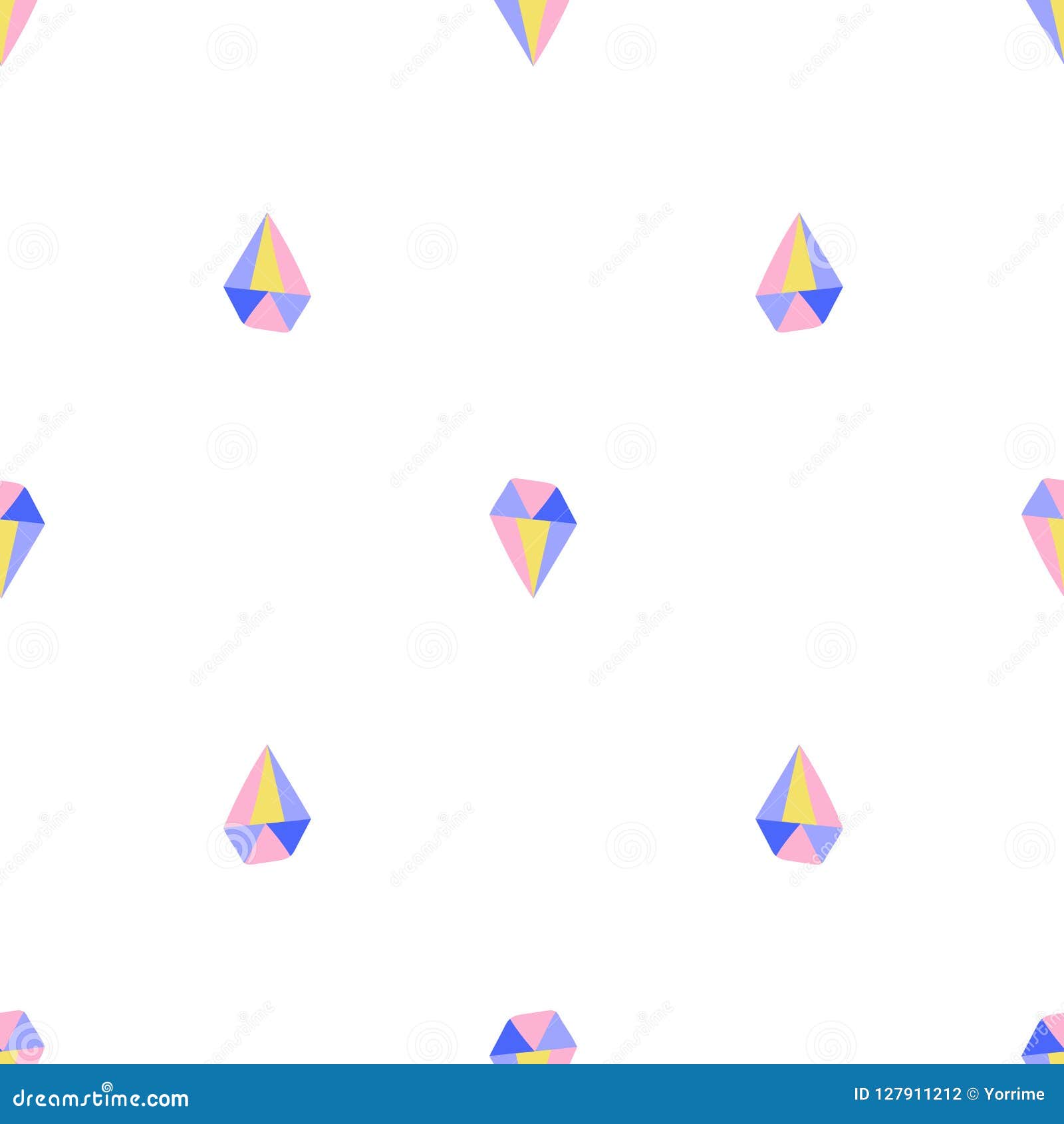 Simple Diamond Seamless Pattern Stock Vector - Illustration of ...