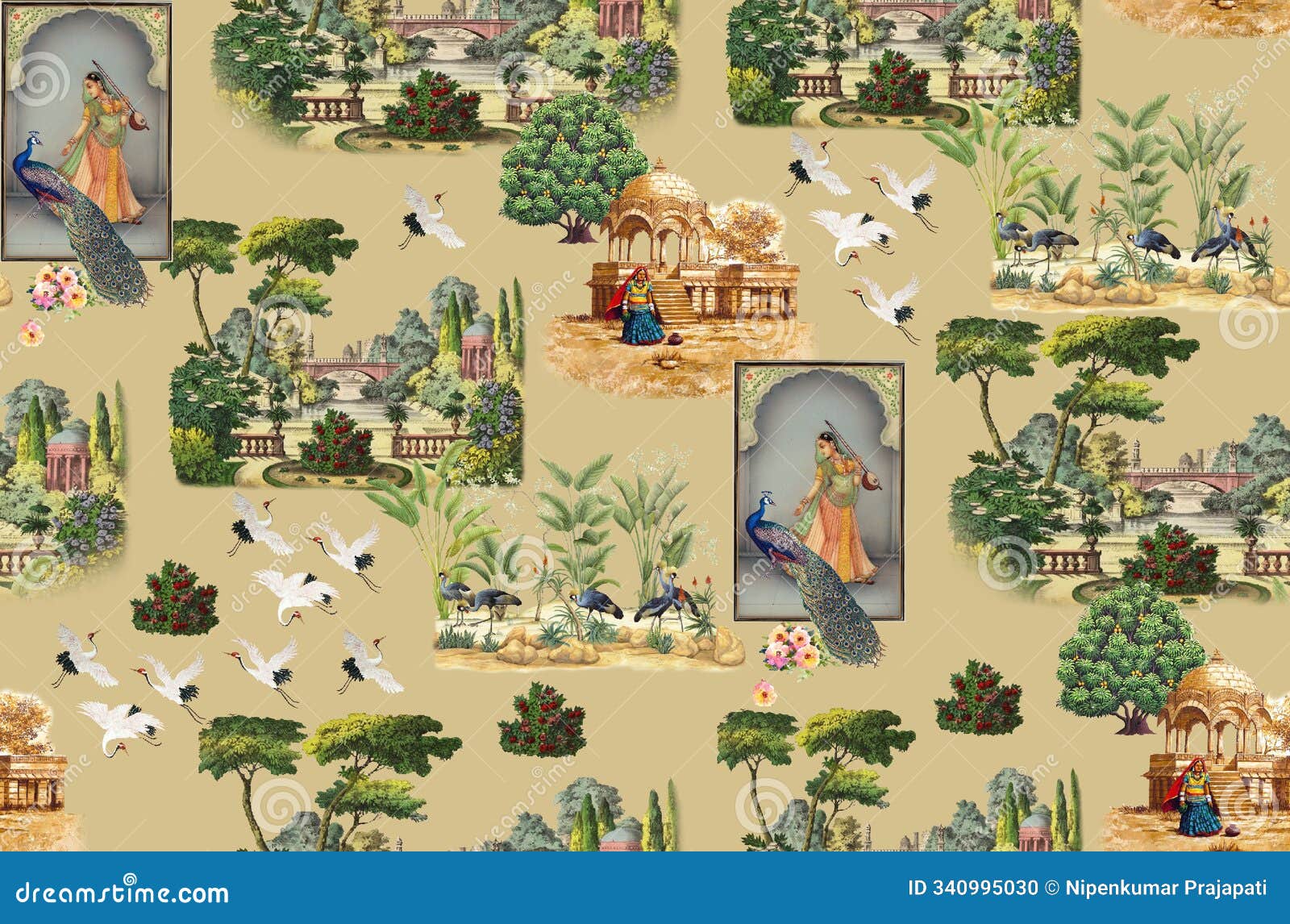 A Simple Digital Design Allover Artwork Design... Stock Photo - Image ...