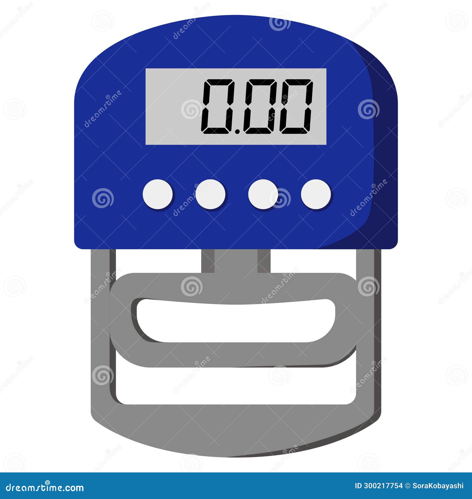 Simple Digital Grip Dynamometer Stock Vector - Illustration of symbol ...