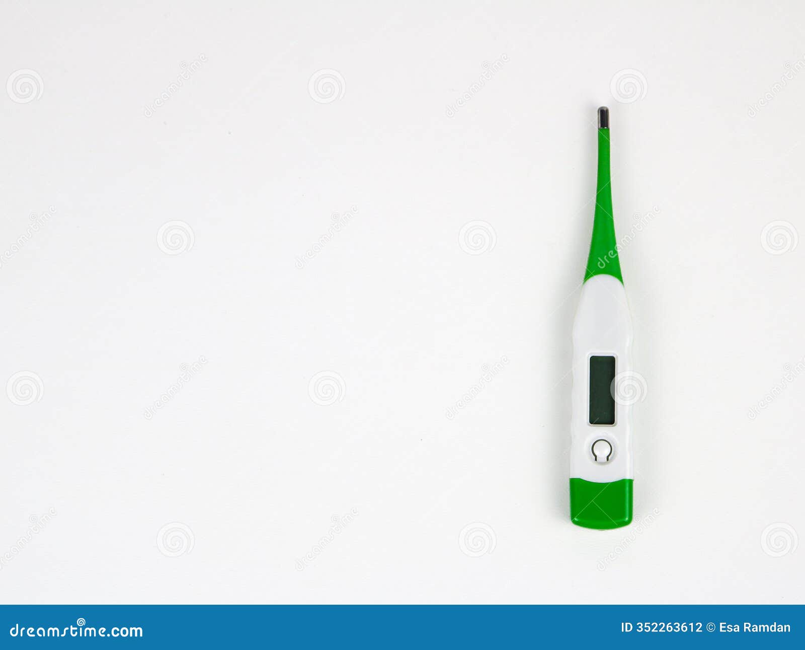 An Simple Digital Thermometer Stick Stock Photo - Image of temperature ...