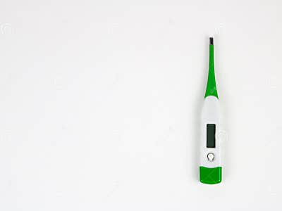 An Simple Digital Thermometer Stick Stock Photo - Image of temperature ...