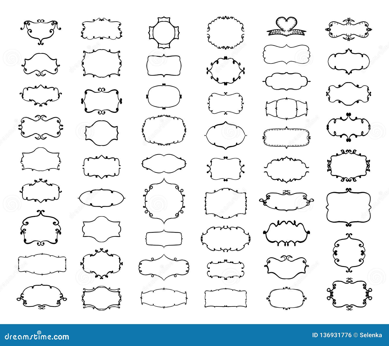 Simple Line Frames Stock Illustrations – 6,510 Simple Line Frames Stock ...