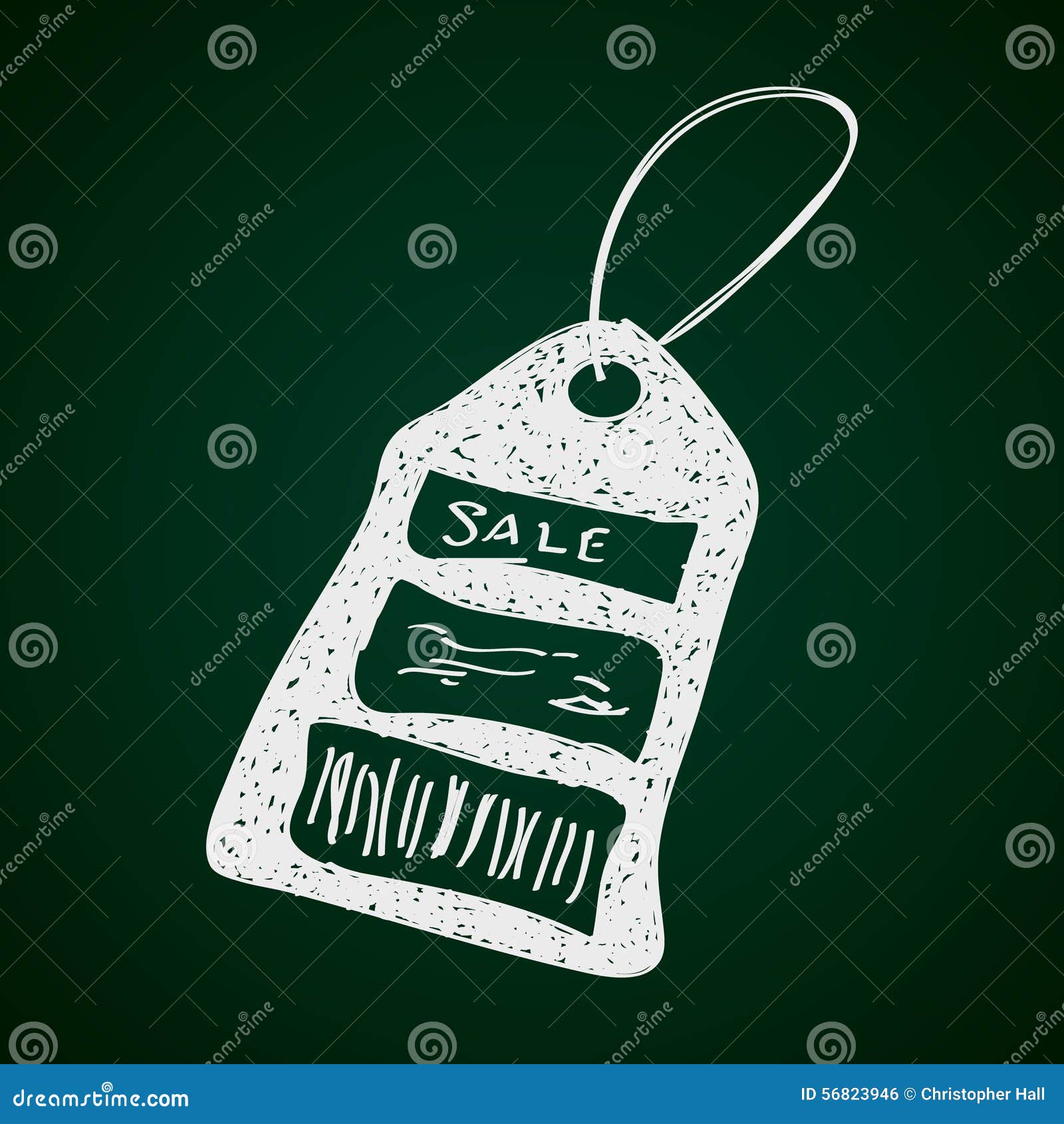 Simple Doodle of a Sale Tag Stock Vector - Illustration of baby, sign ...