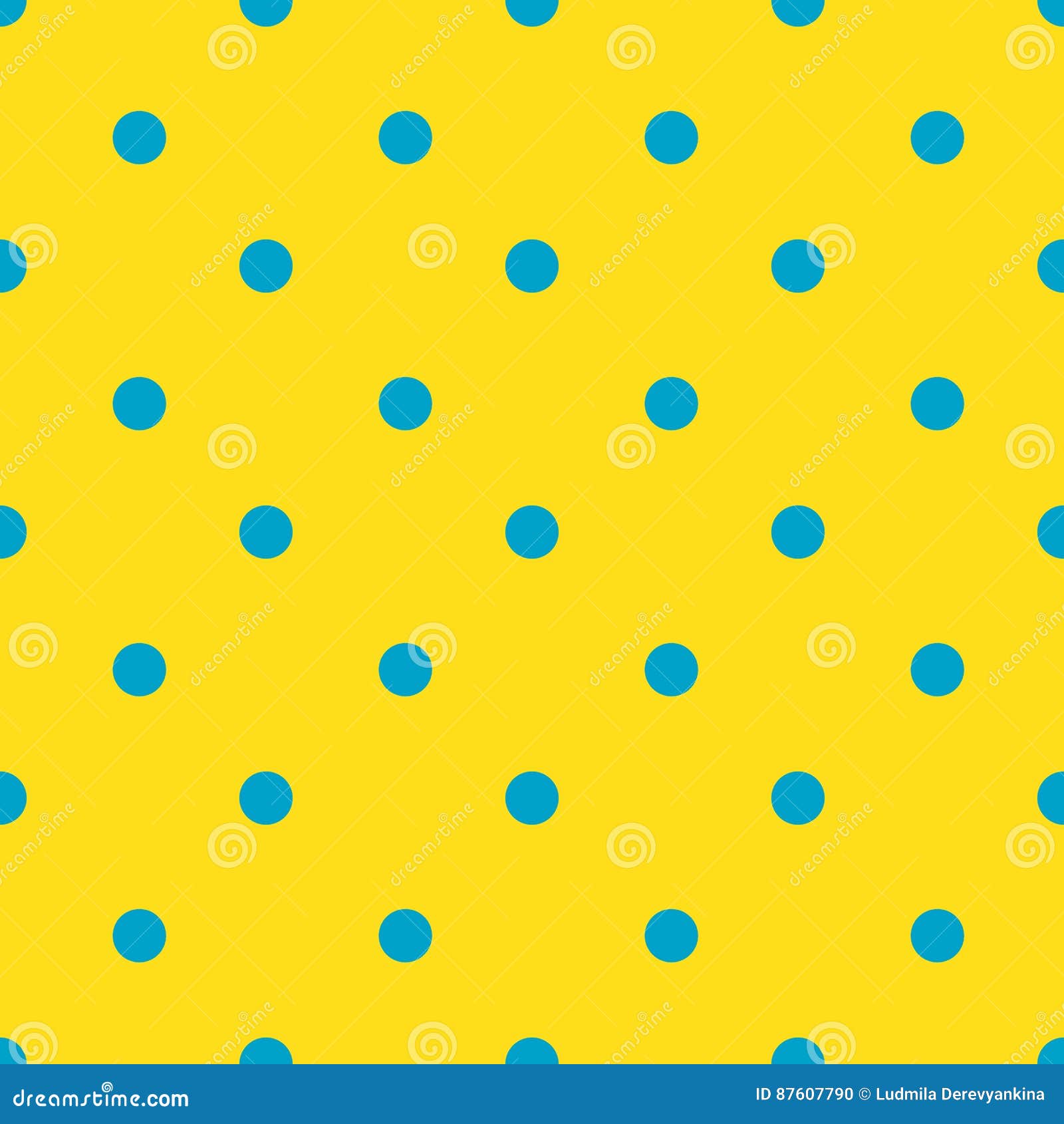 Simple Dot Pattern, Seamless Background Stock Illustration ...