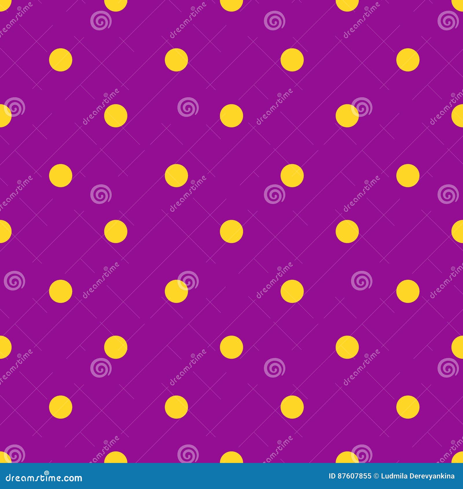Simple Dot Pattern, Seamless Background Stock Illustration ...